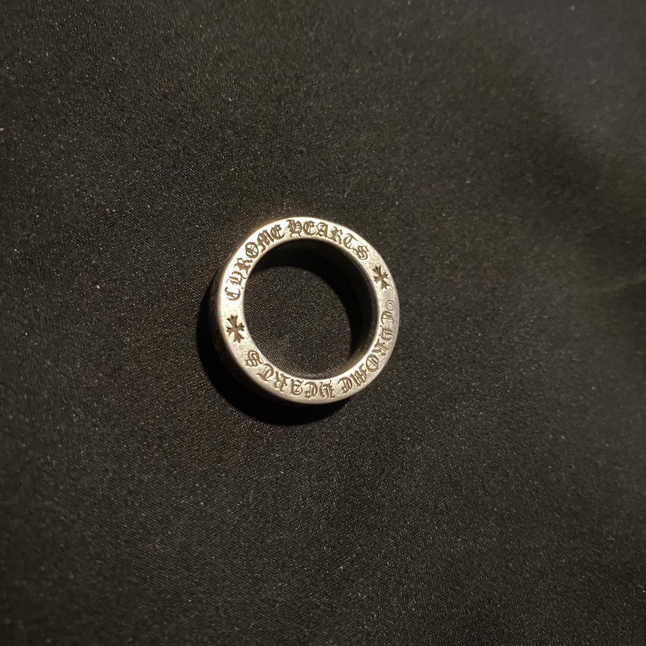 Chrome hearts diamond ring Size 7 - Depop