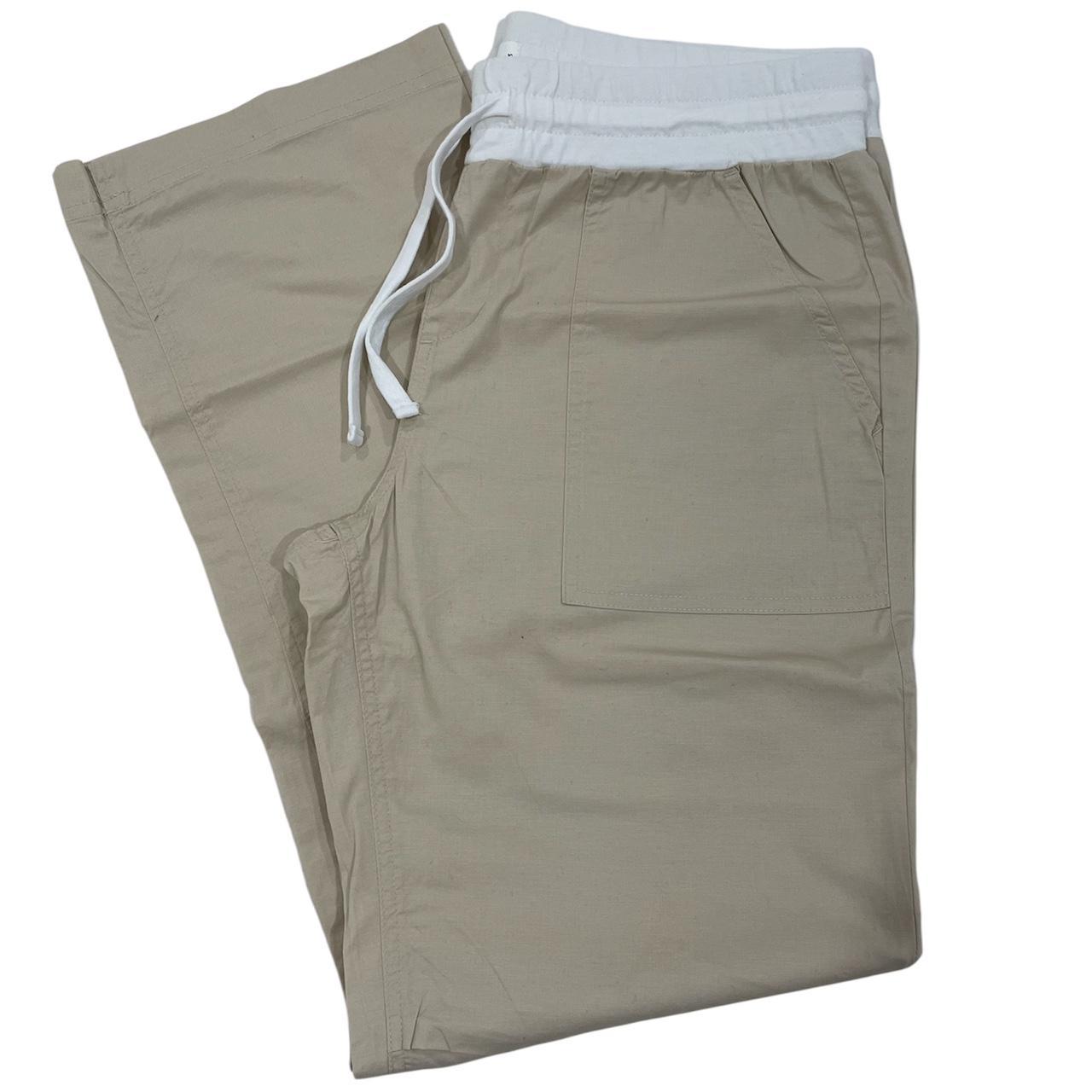 Supré beige pants Size 10, never worn - Depop