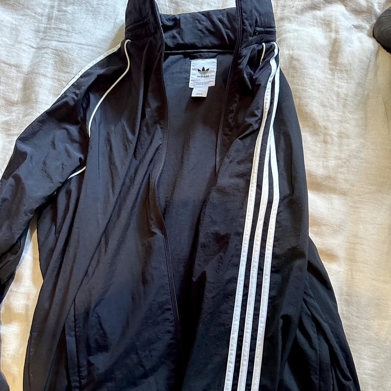 Adidas wind breaker jacket. Classic, old skool... - Depop