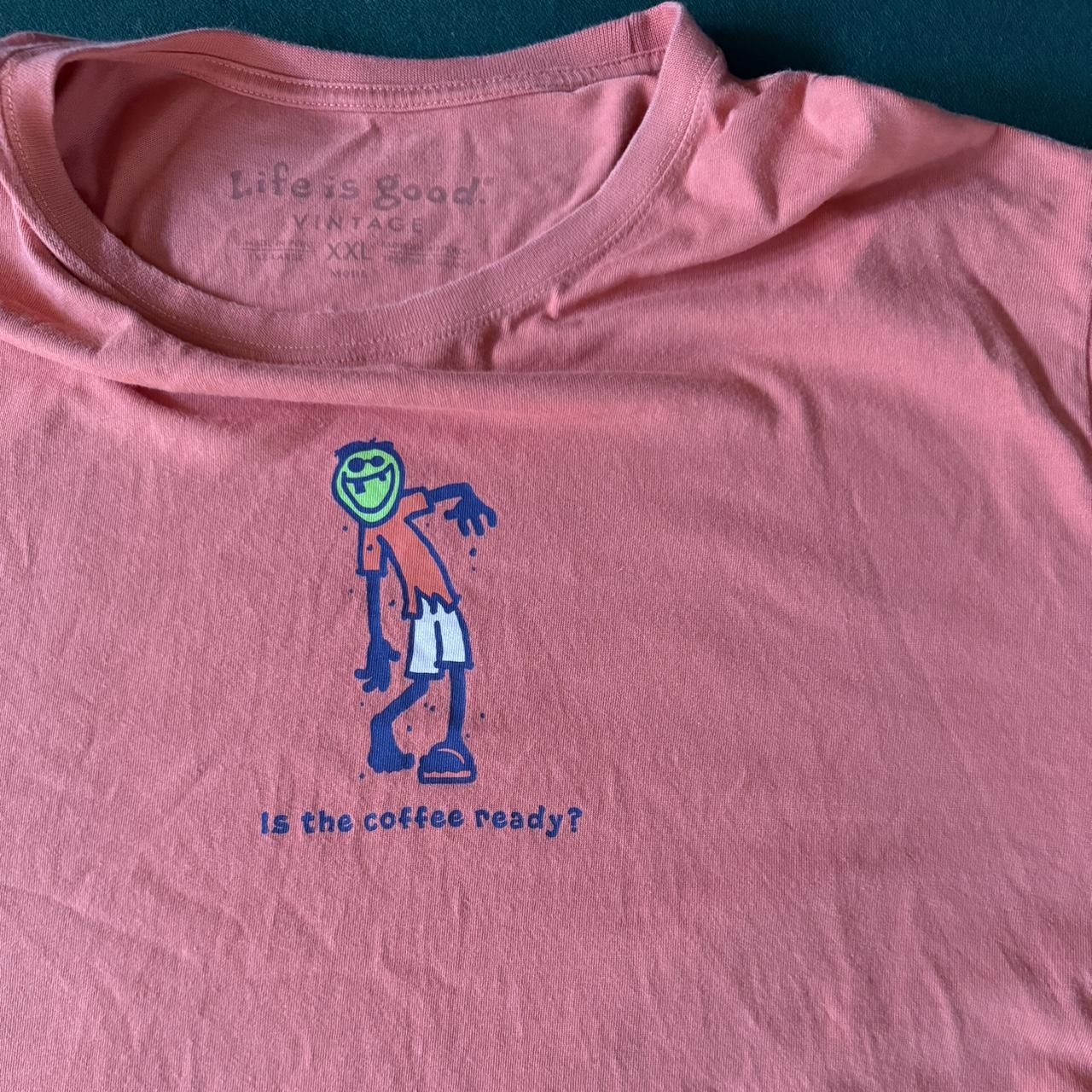 vintage life is good t-shirt •I LOVE THIS ONE hmu... - Depop