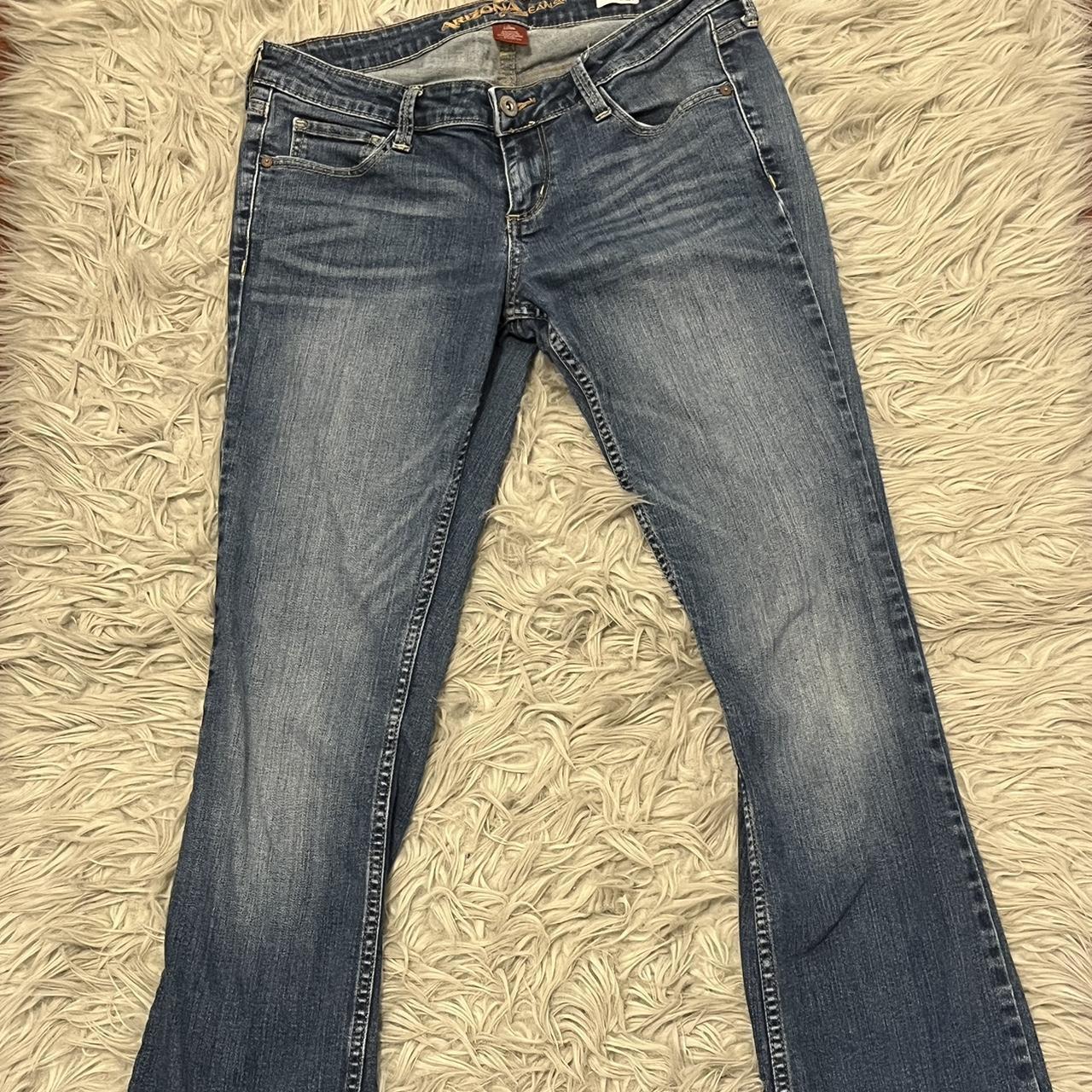 Arizona Vintage Bootcut Flared Jeans Low-Mid rise... - Depop