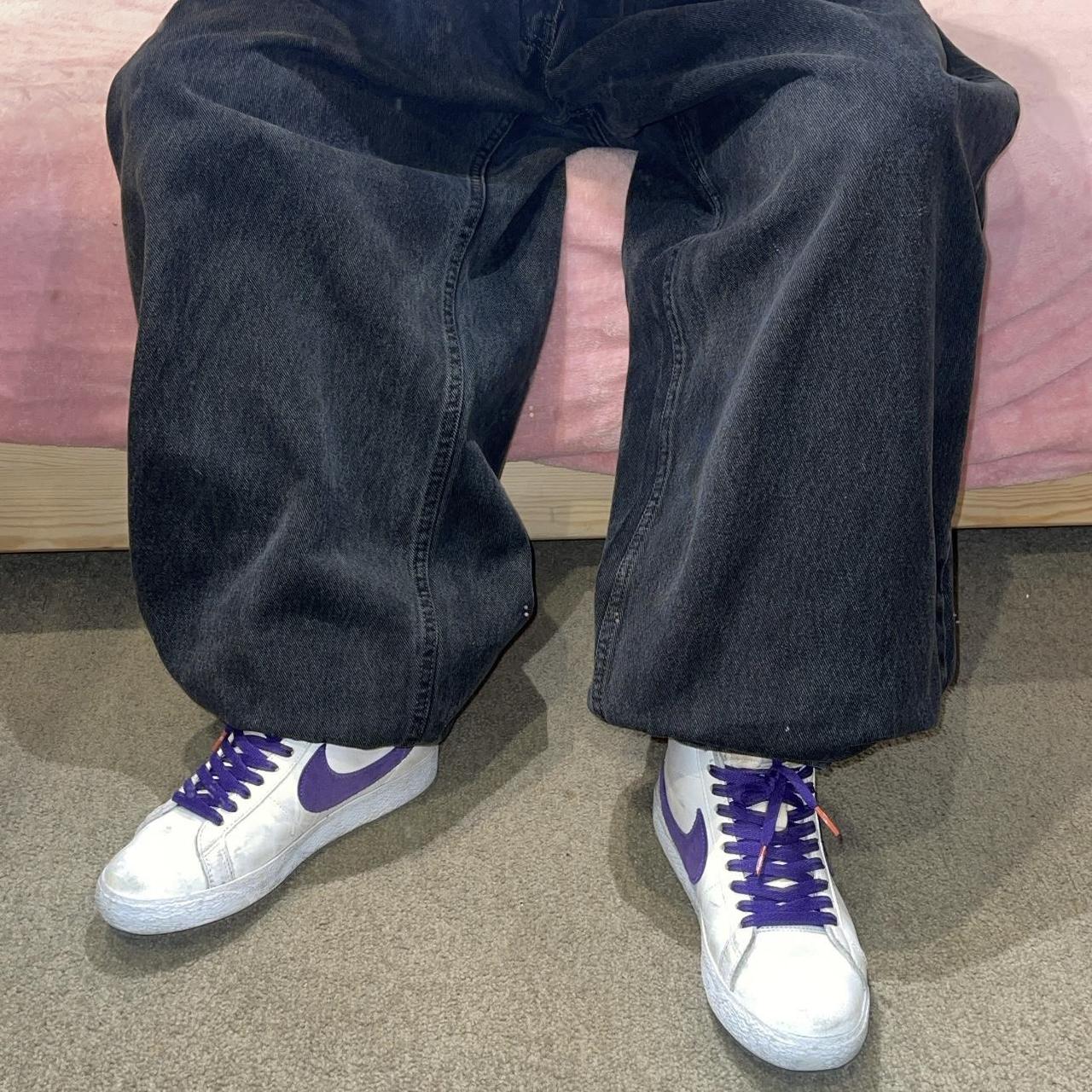 NIKE Zoom Blazer Mid ISO Purple. Only worn a few... - Depop