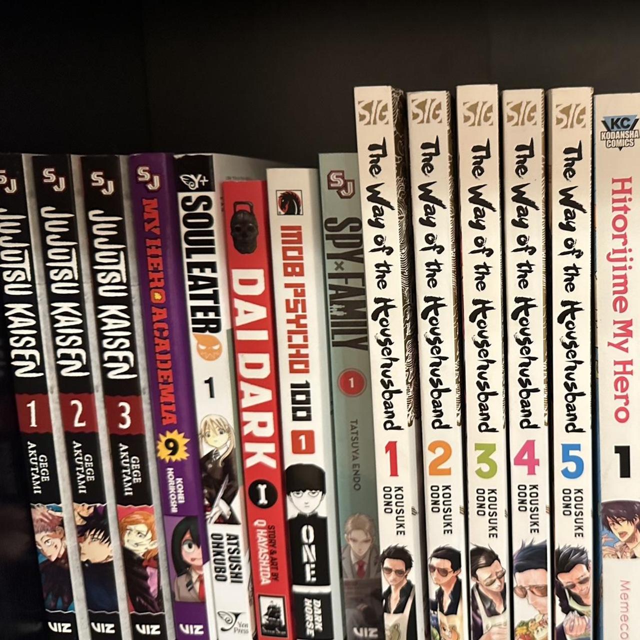 Manga lot bundle - Comes with 15 manga books in... - Depop