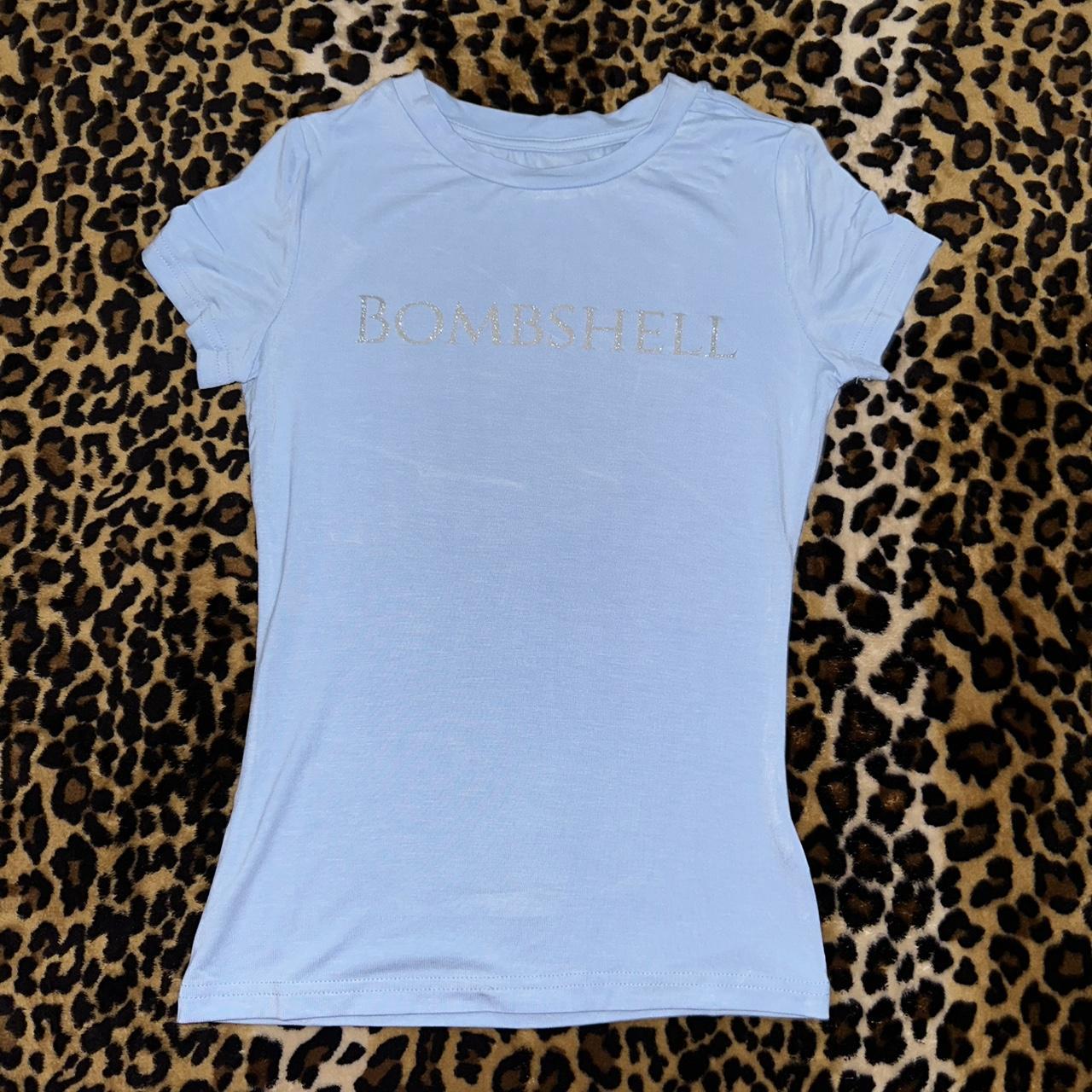 vs bombshell 2000s tee - victoria’s secret inspired... | Depop