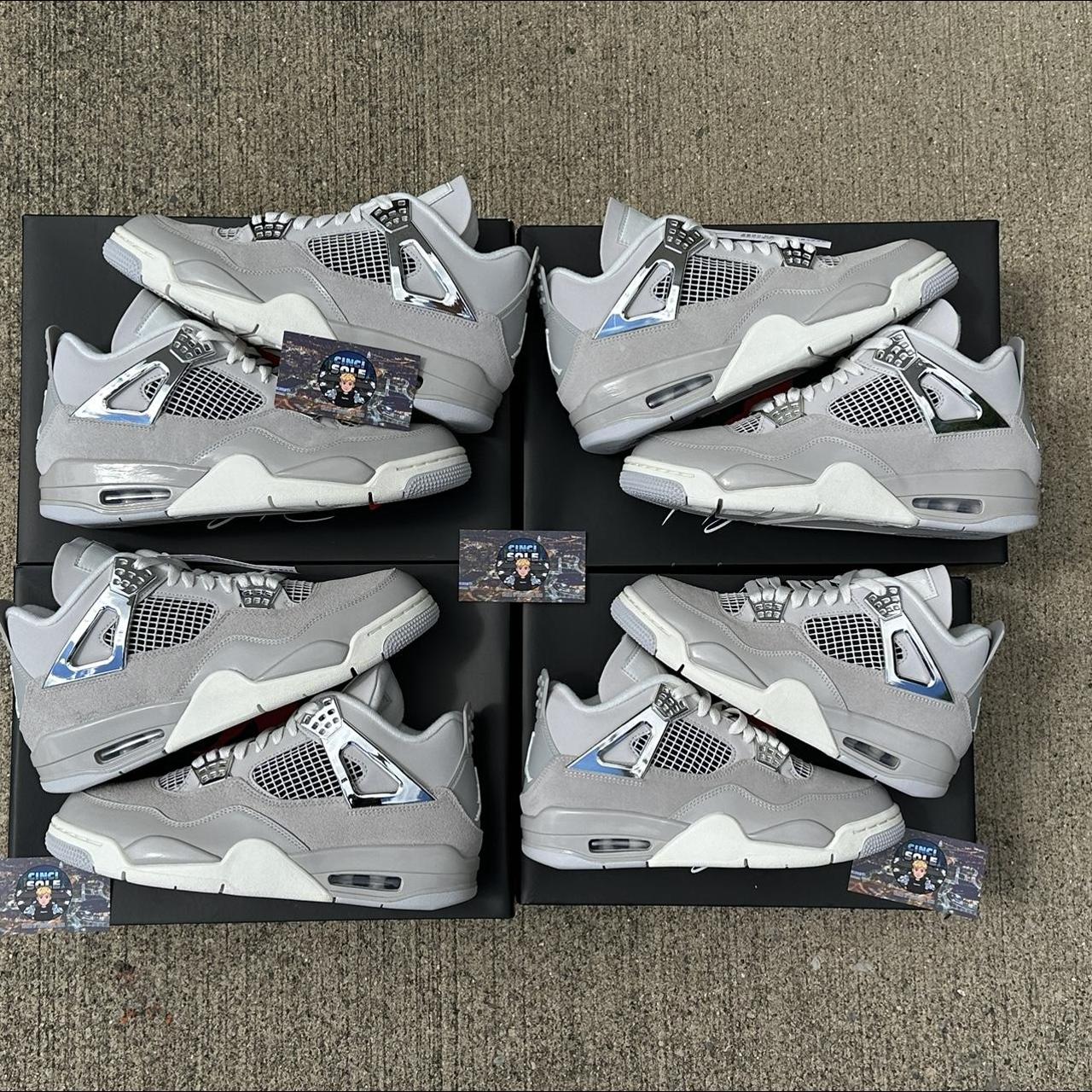 Air Jordan 4 Frozen Moments size 8m / 9.5w - Brand... - Depop