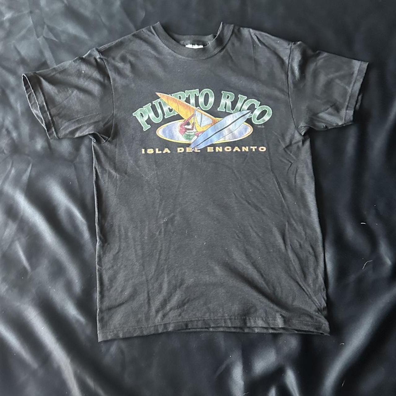 Vintage 90s Puerto Rico ‘Isla Del EnCanto’ Ocean... - Depop