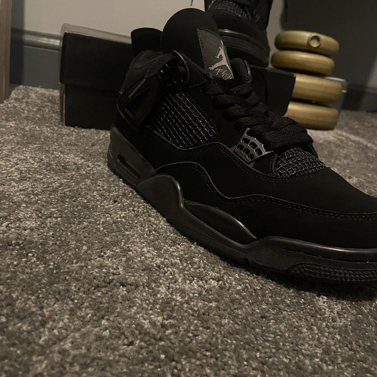 Jordan Men's Black Trainers | Depop