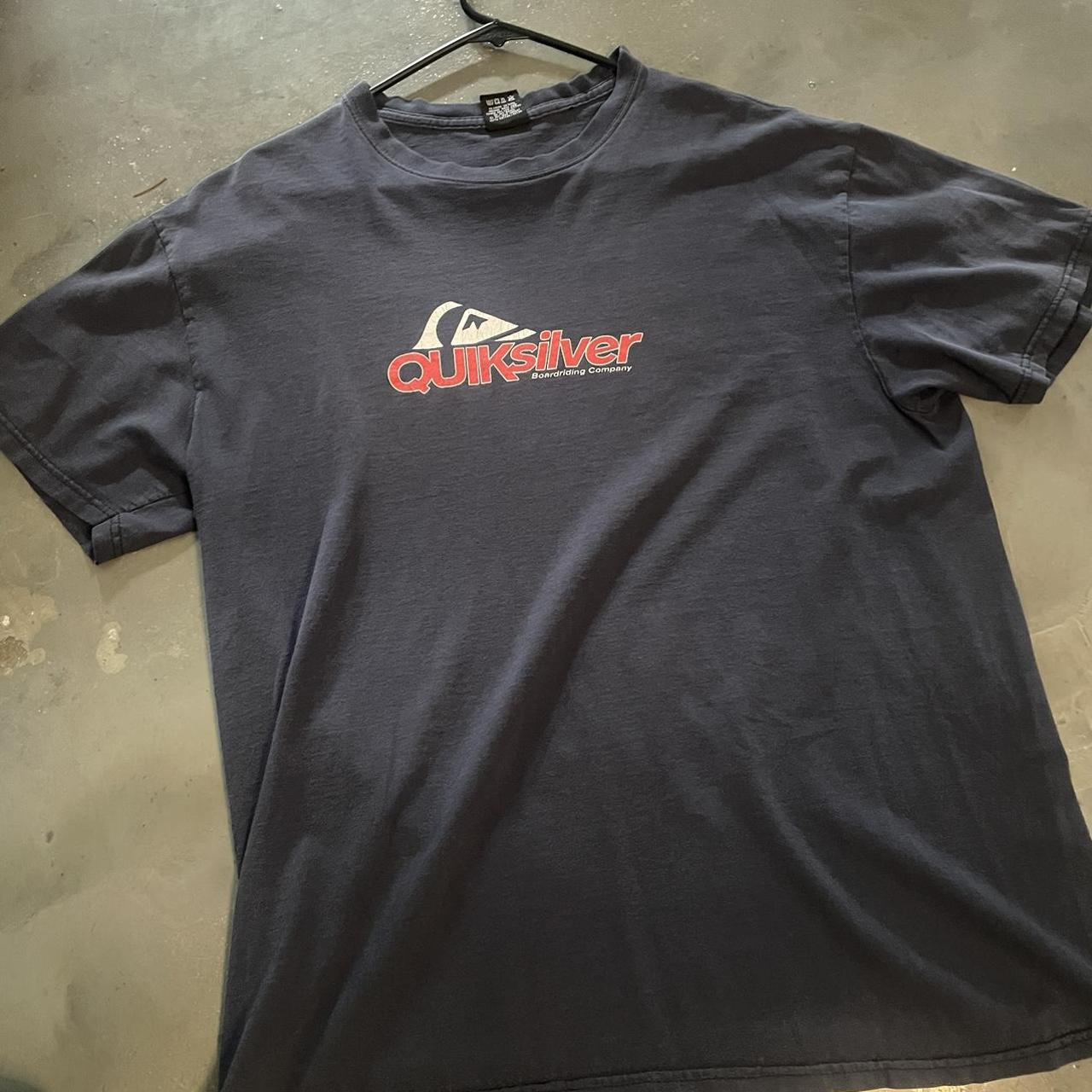 Quicksilver Back and front hit Cool piece for good... - Depop