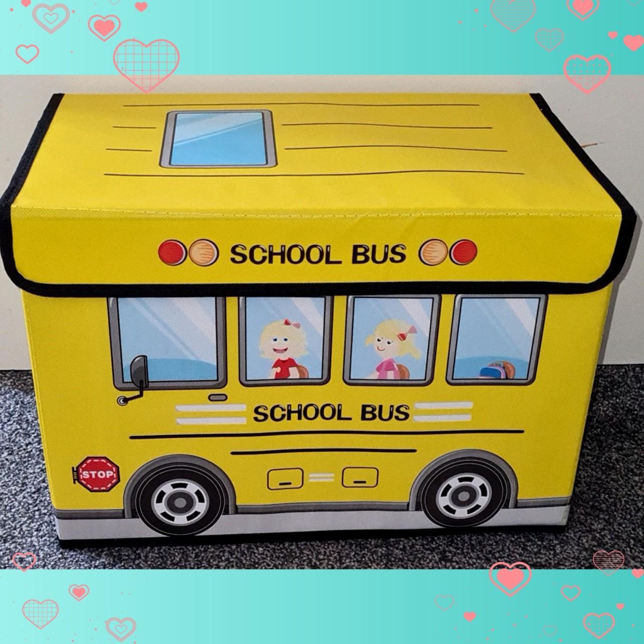 School Bus storage box 37x25x25 cm - Depop