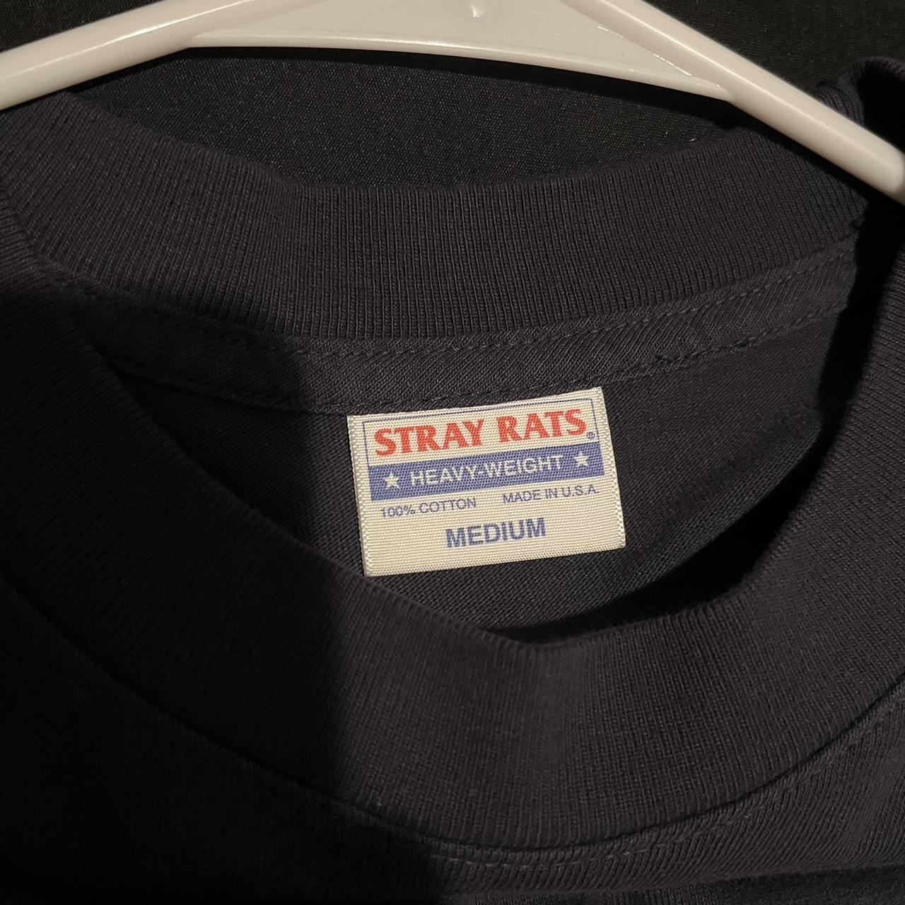 Stray Rats Men's Navy T-shirt | Depop