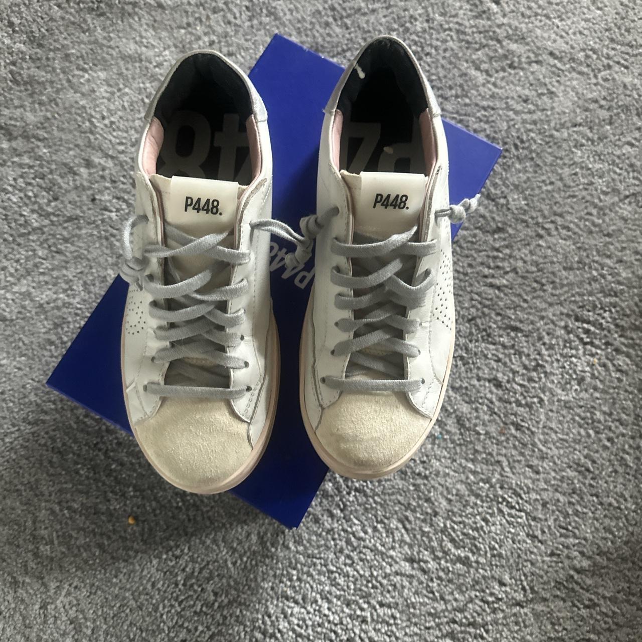 P448 John sneakers size eu 39 lightly worn just not... - Depop