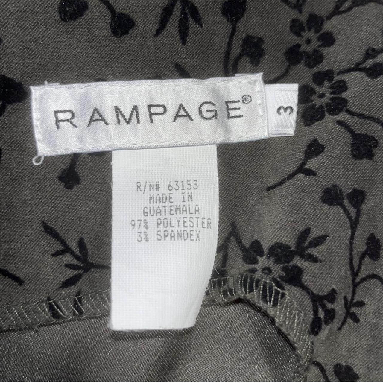 Rampage Women's Black and Khaki Dress | Depop