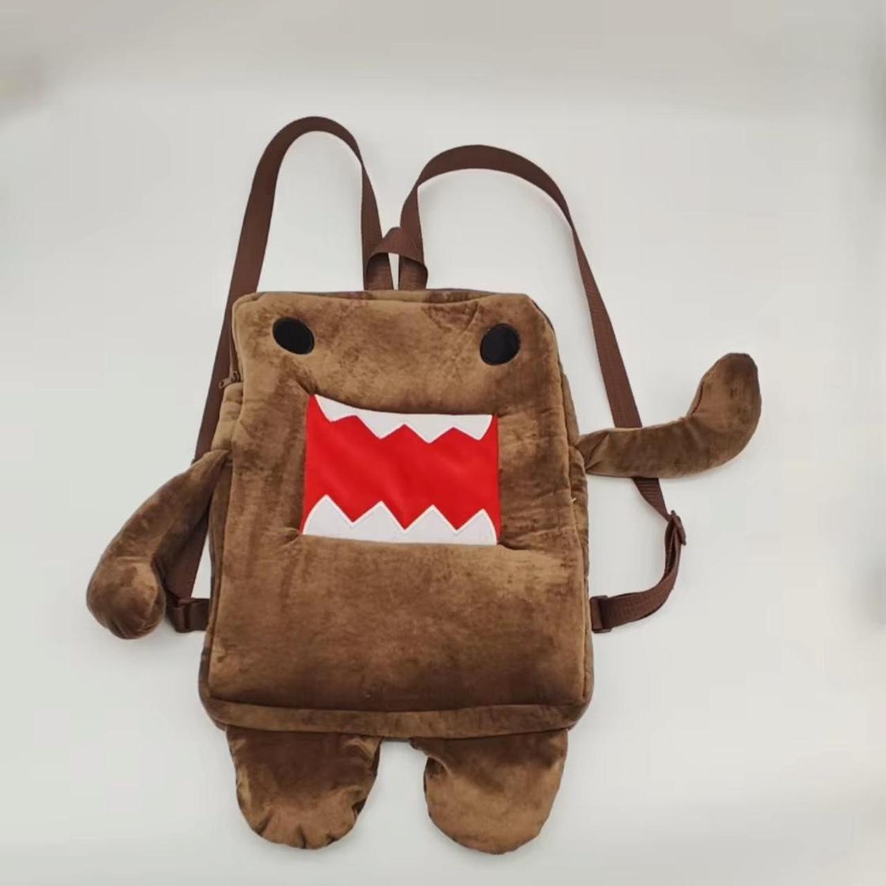 Domo kun backpack, perfect for school or flexing on... | Depop