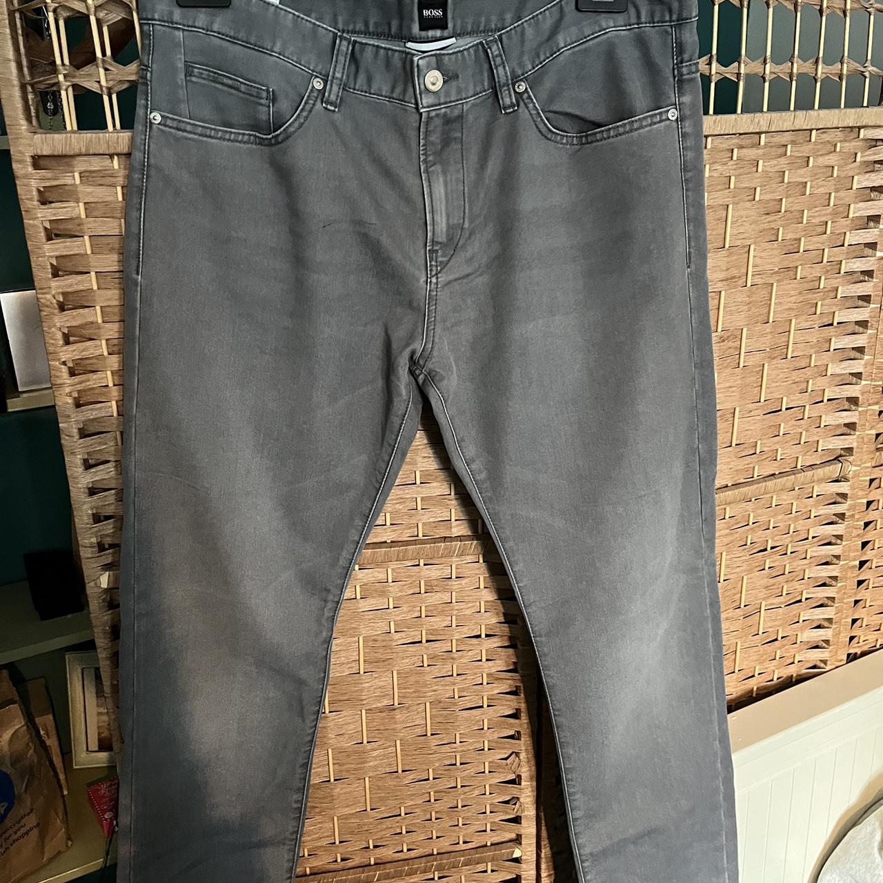 Hugo Boss Men's Grey Jeans | Depop