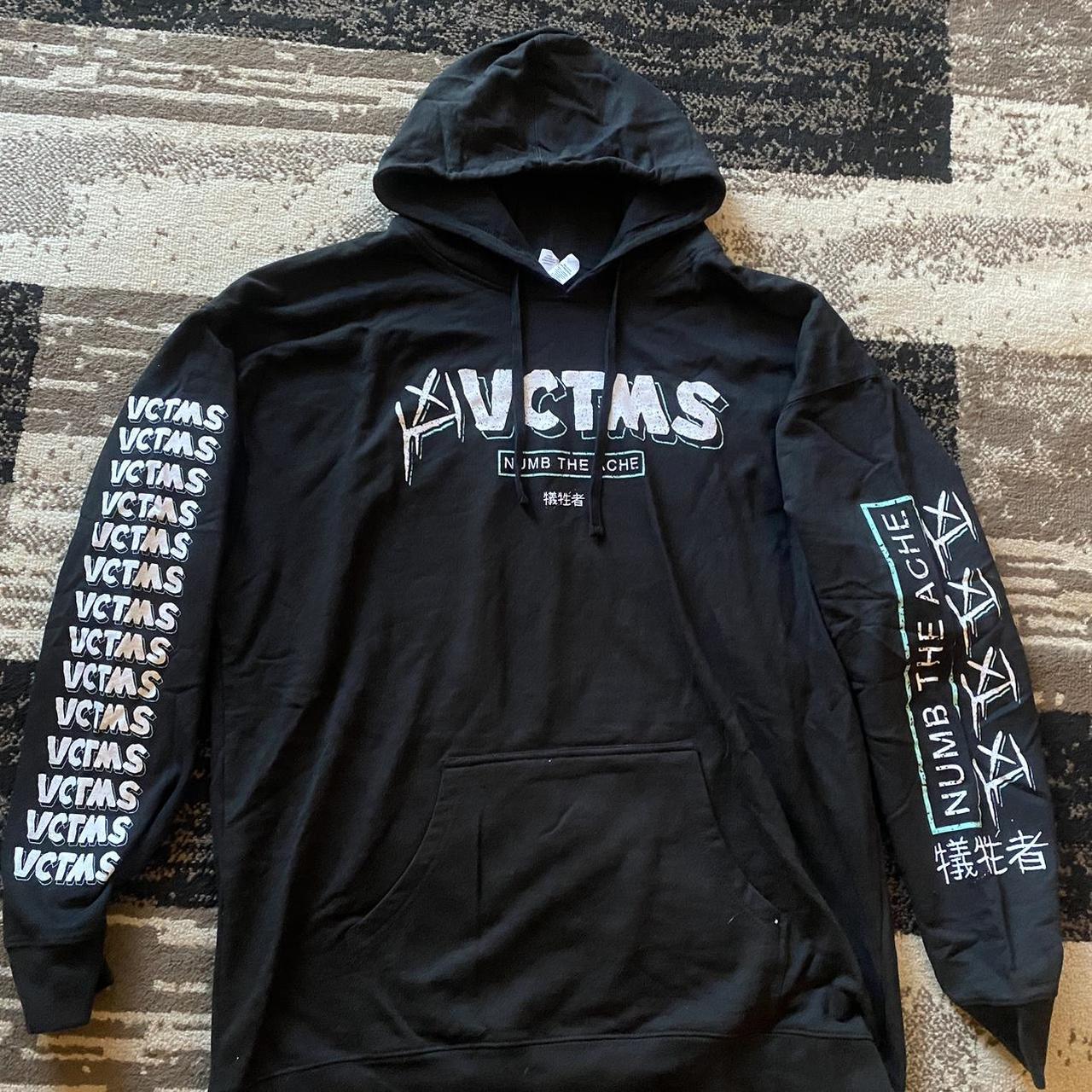 3XL VCTMS NUMB THE ACHE HOODIE PRINTED ON... - Depop