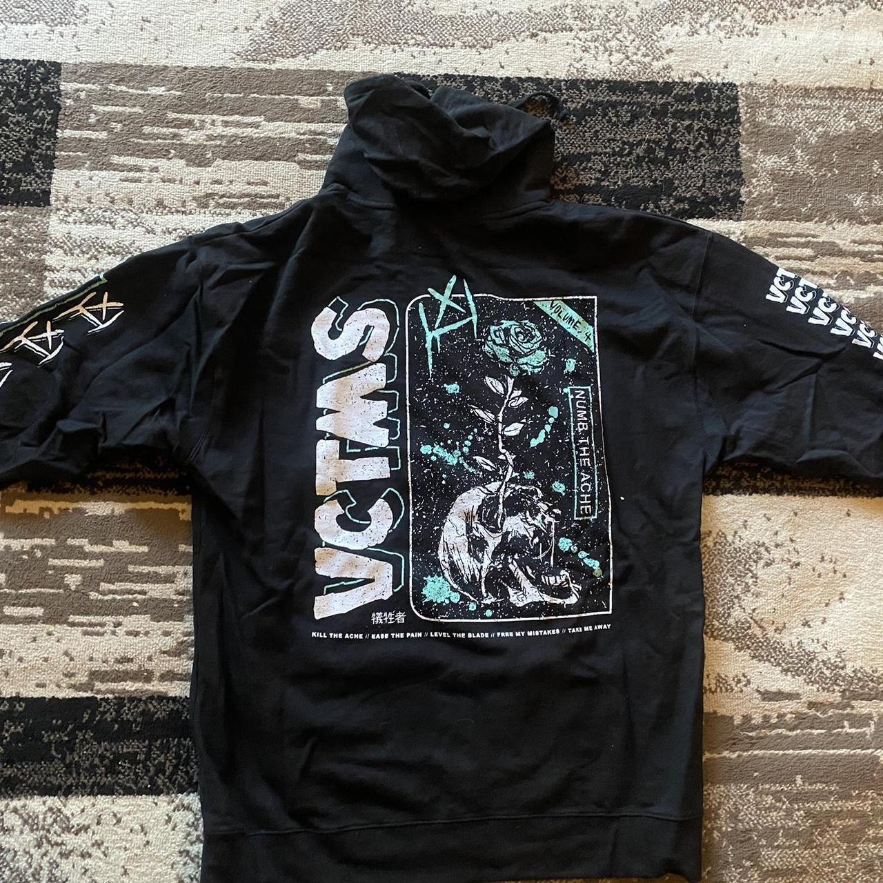 3XL VCTMS NUMB THE ACHE HOODIE PRINTED ON... - Depop