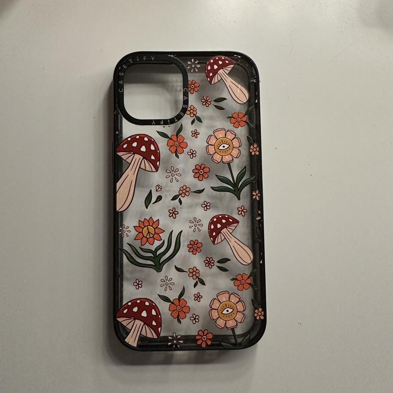 Floral mushroom casetify case got a new phone only... - Depop