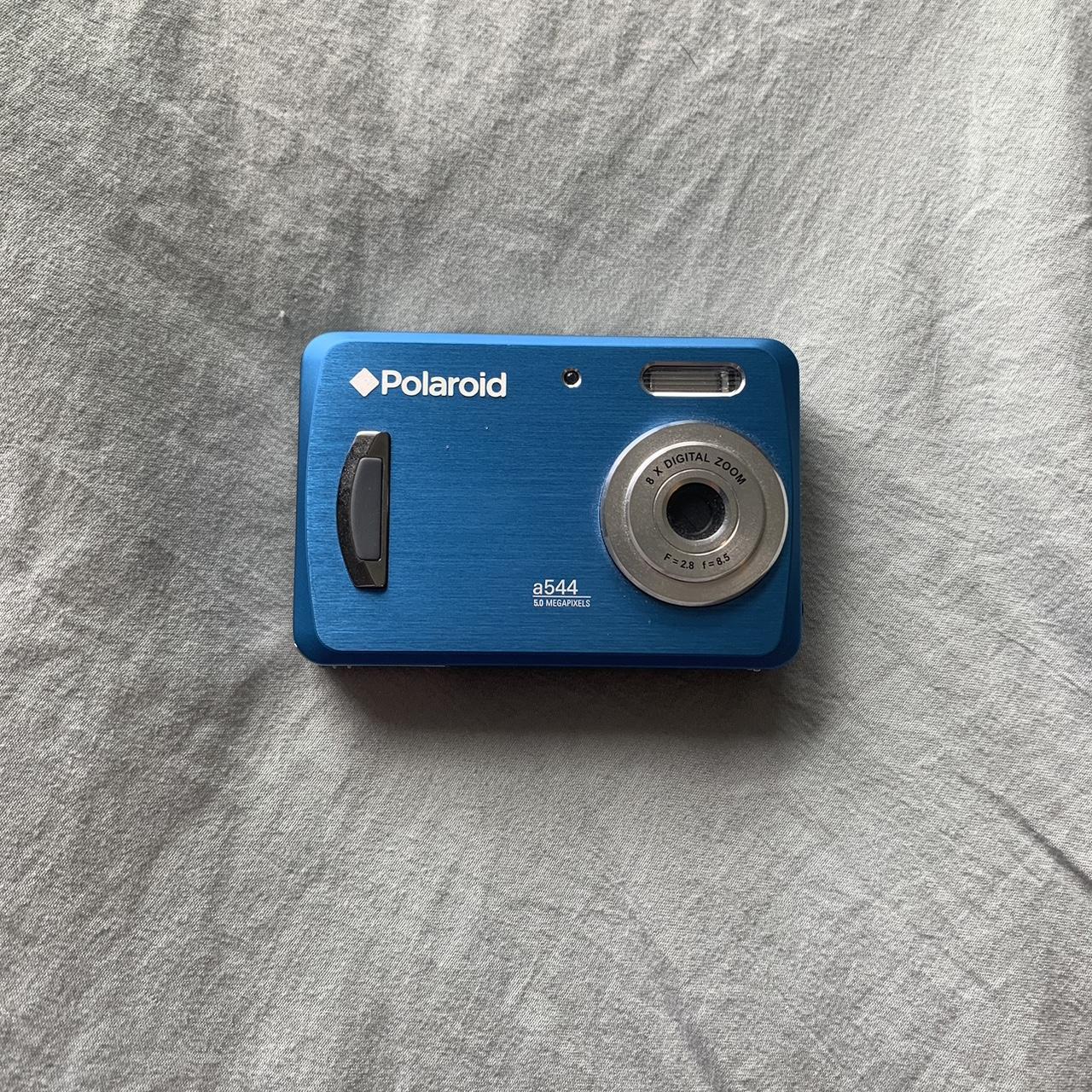 POLAROID A544 (blue) NWOT~ screen plastic still on... - Depop