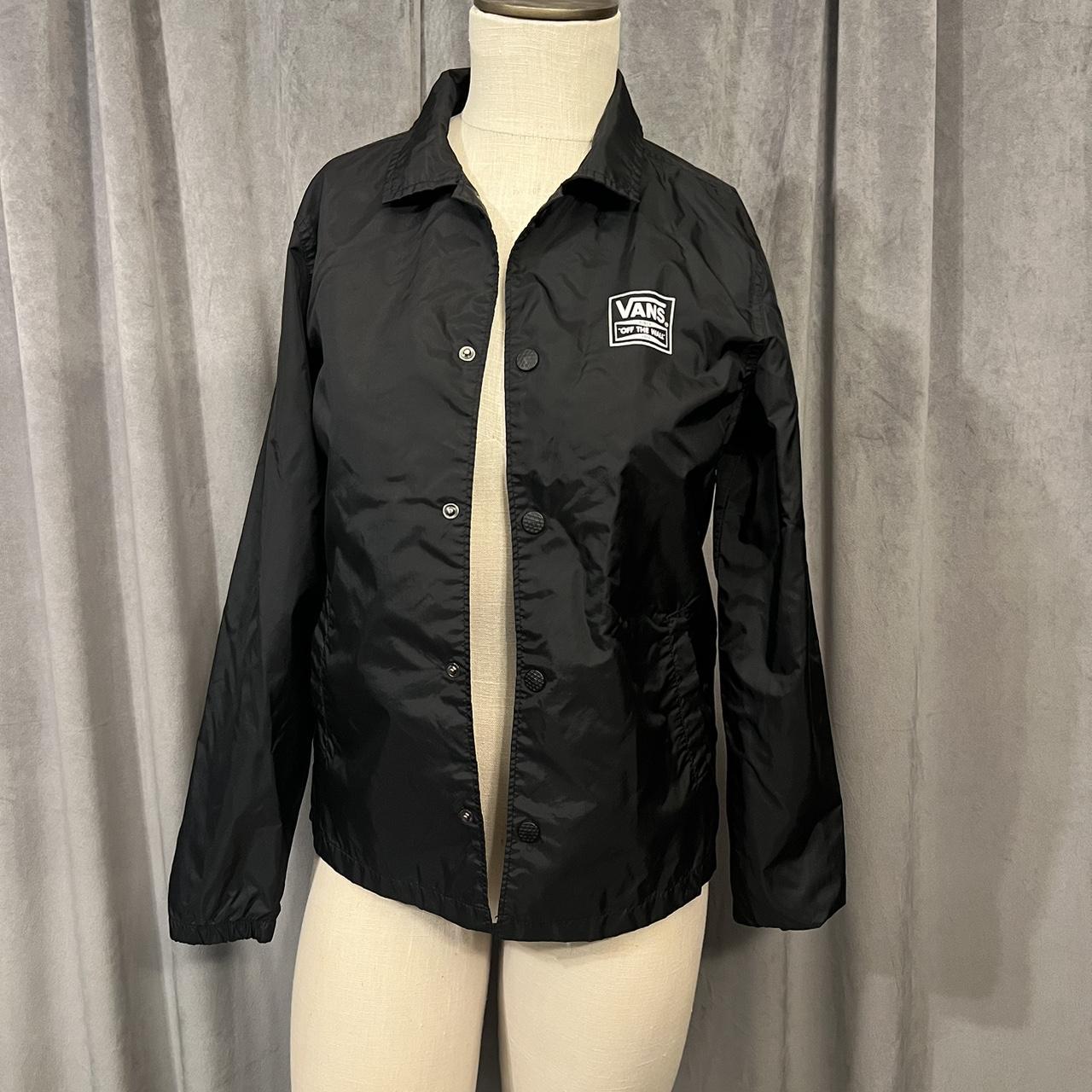 Vans jacket. Kids size medium - Depop