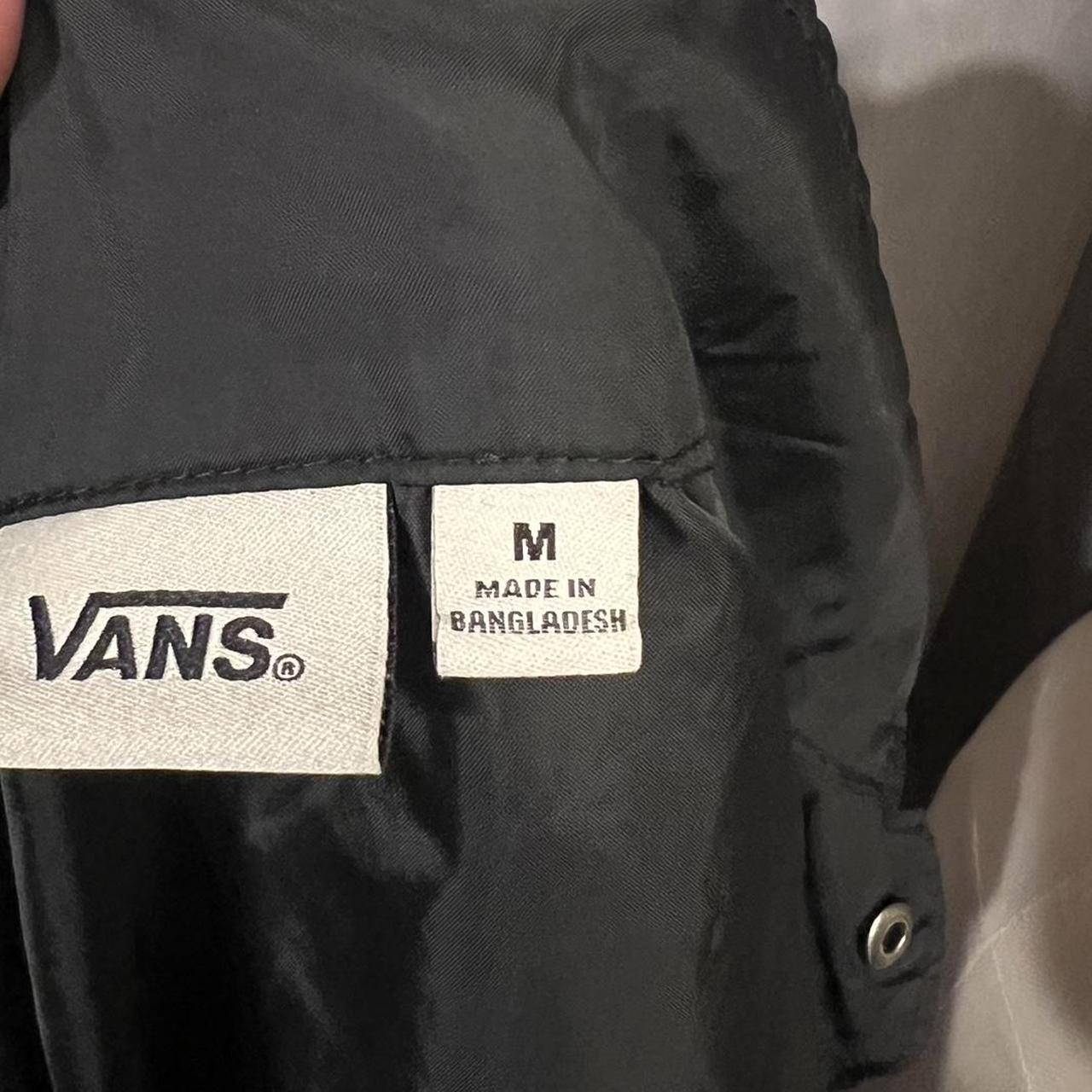 Vans jacket. Kids size medium - Depop