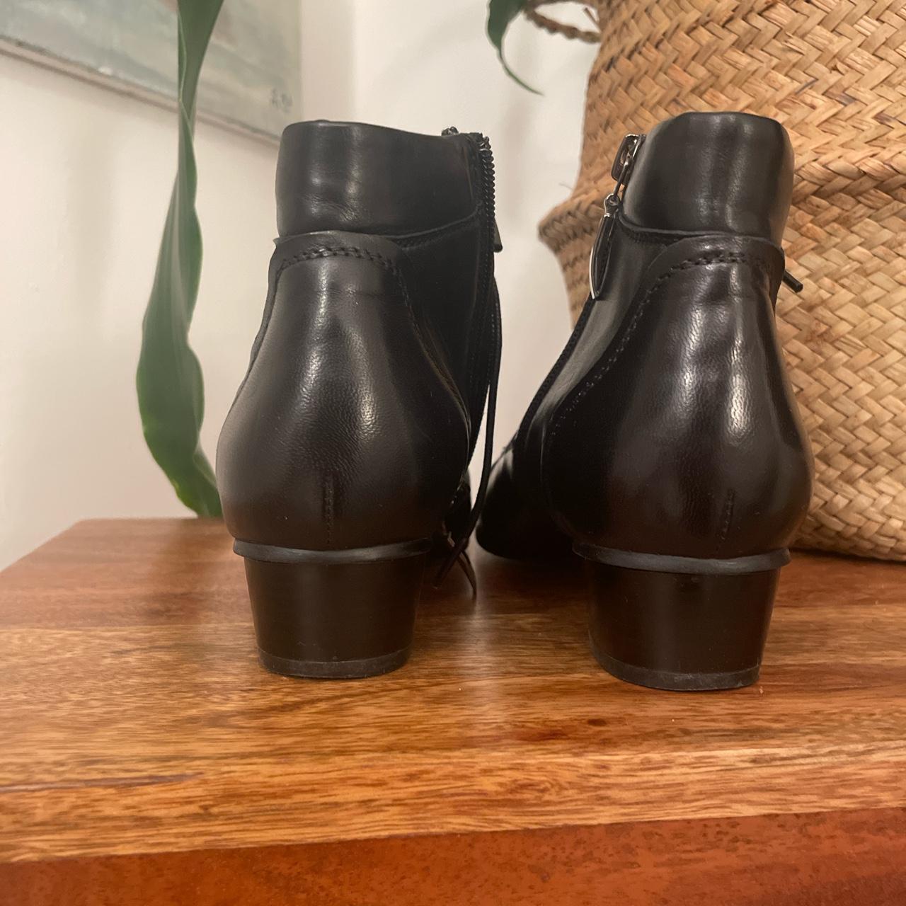 Spring Step Women's Black Boots | Depop