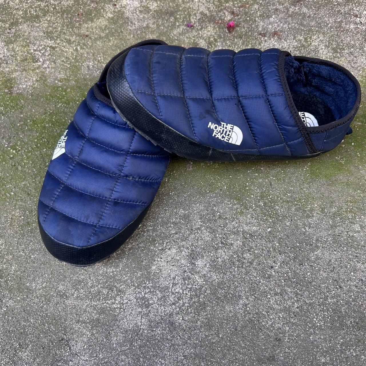 North face hiking clogs with faux fur So soft and... - Depop