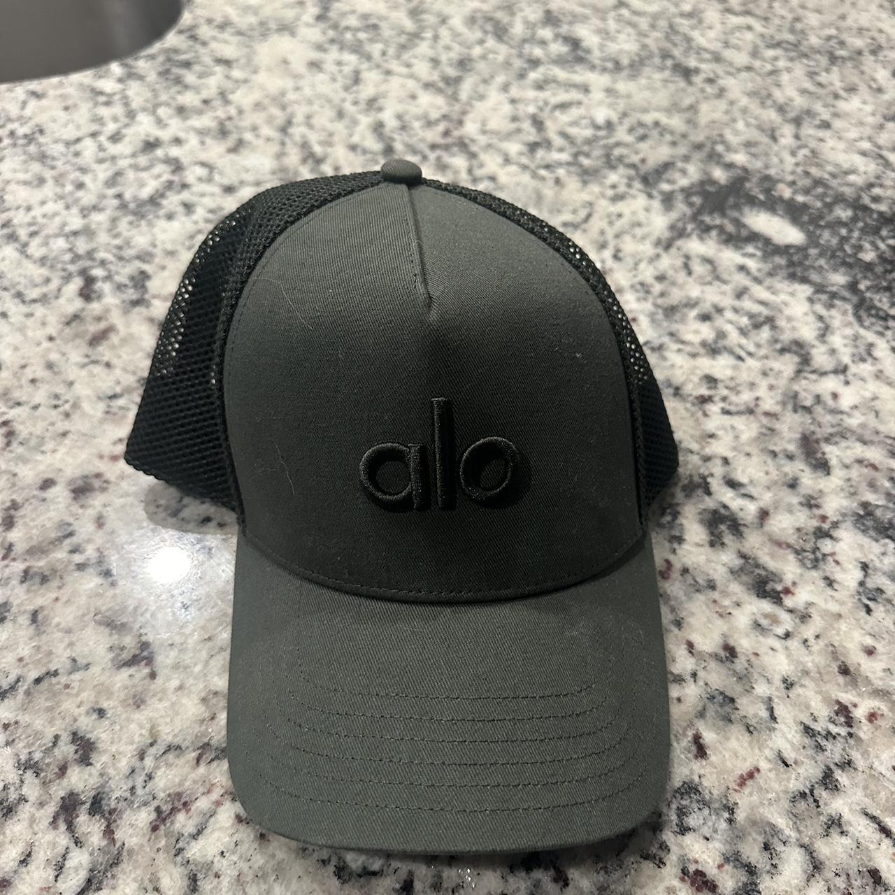 Olive green Alo Yoga hat. In perfect condition. Love... - Depop