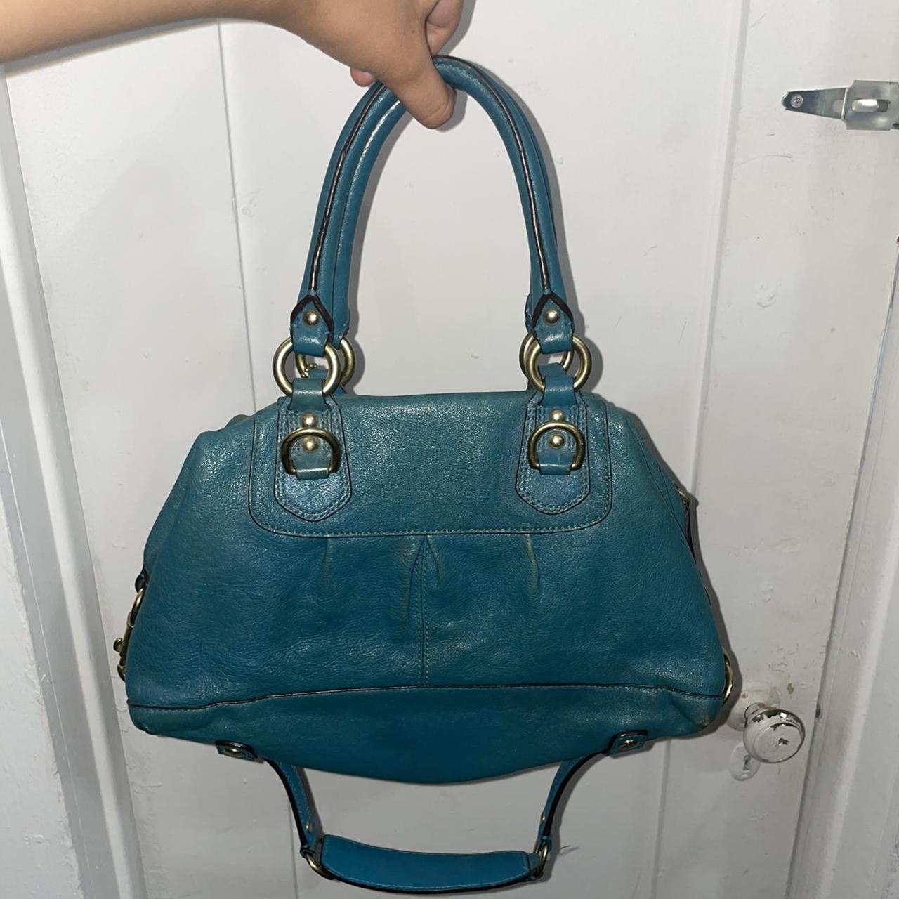 Original Blue Coach Bag!!!!! - Depop