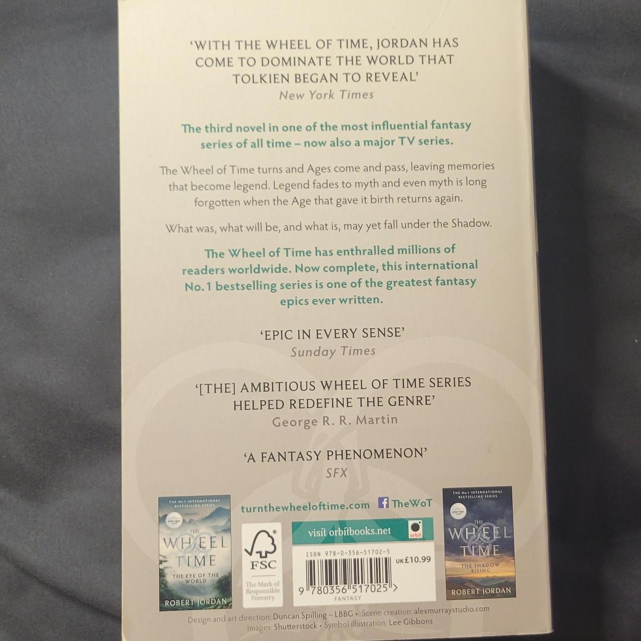 Robert Jordan The Wheel of Time Collection- Book 3... - Depop