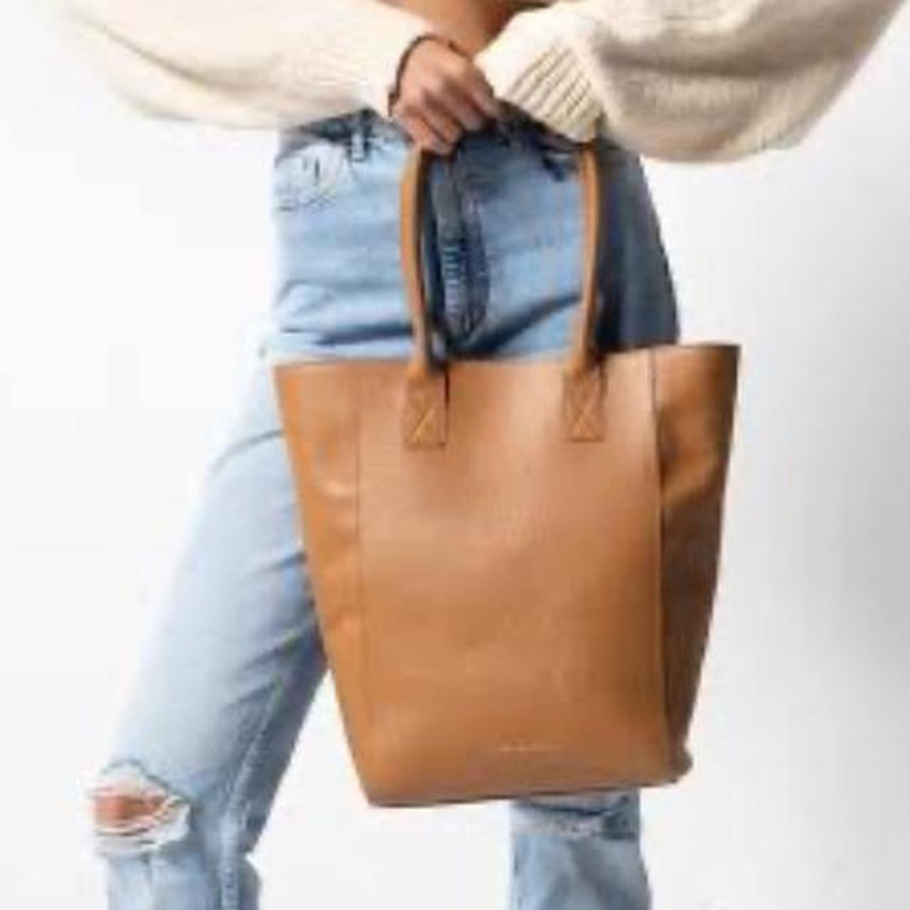 Status Anxiety Abscond Tote Bag Handbag - Tan... - Depop