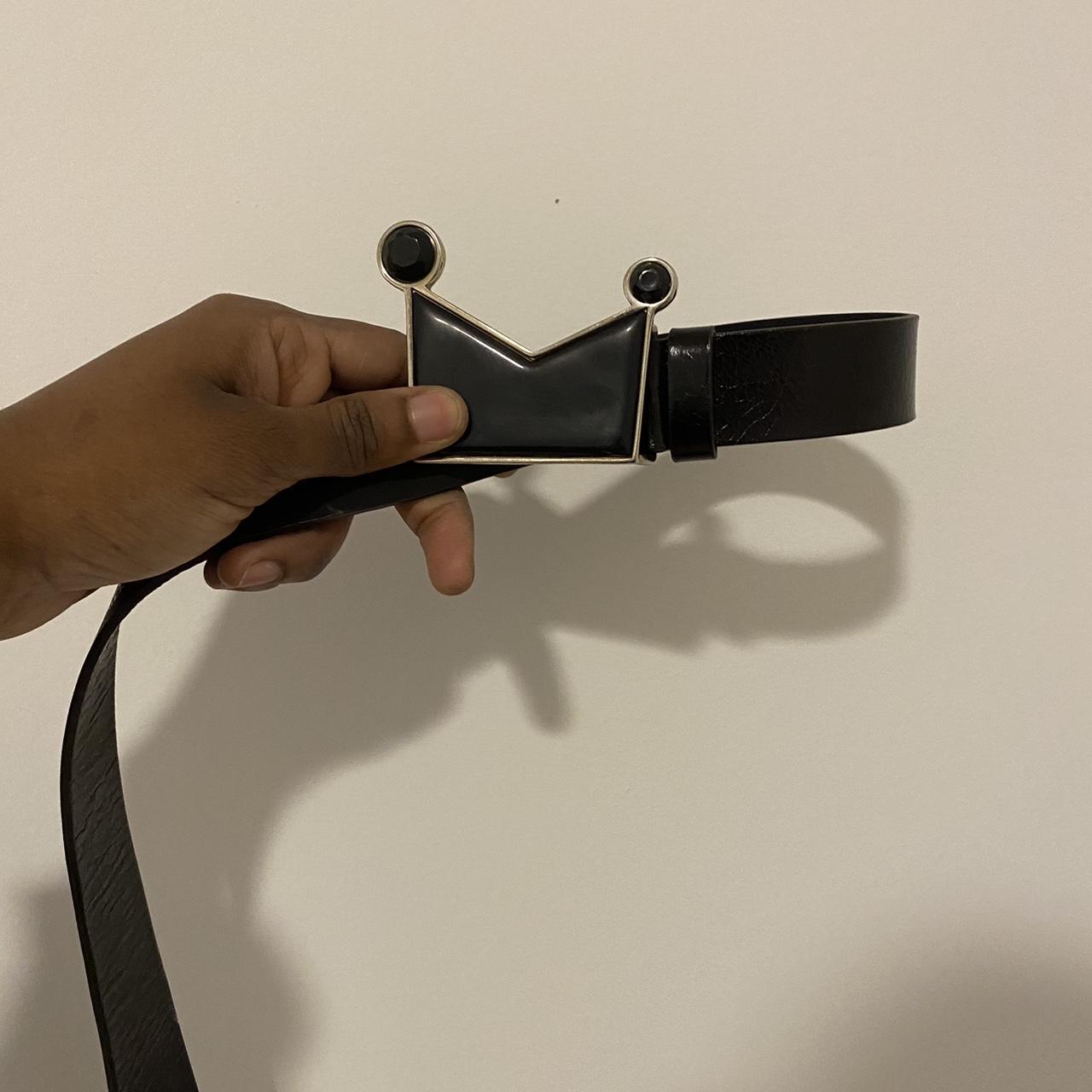 Sportmax Black Crown Belt Genuine... - Depop