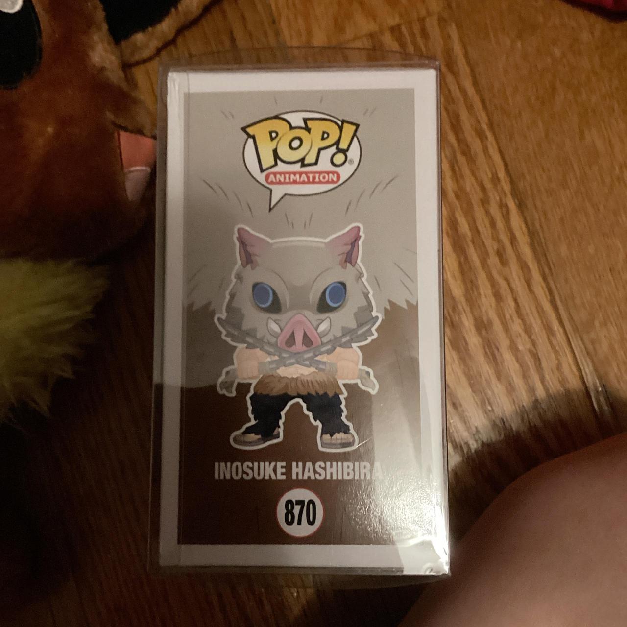 -signed Inosuke funko pop!! -DO NOT BUY!!!!! Only... | Depop
