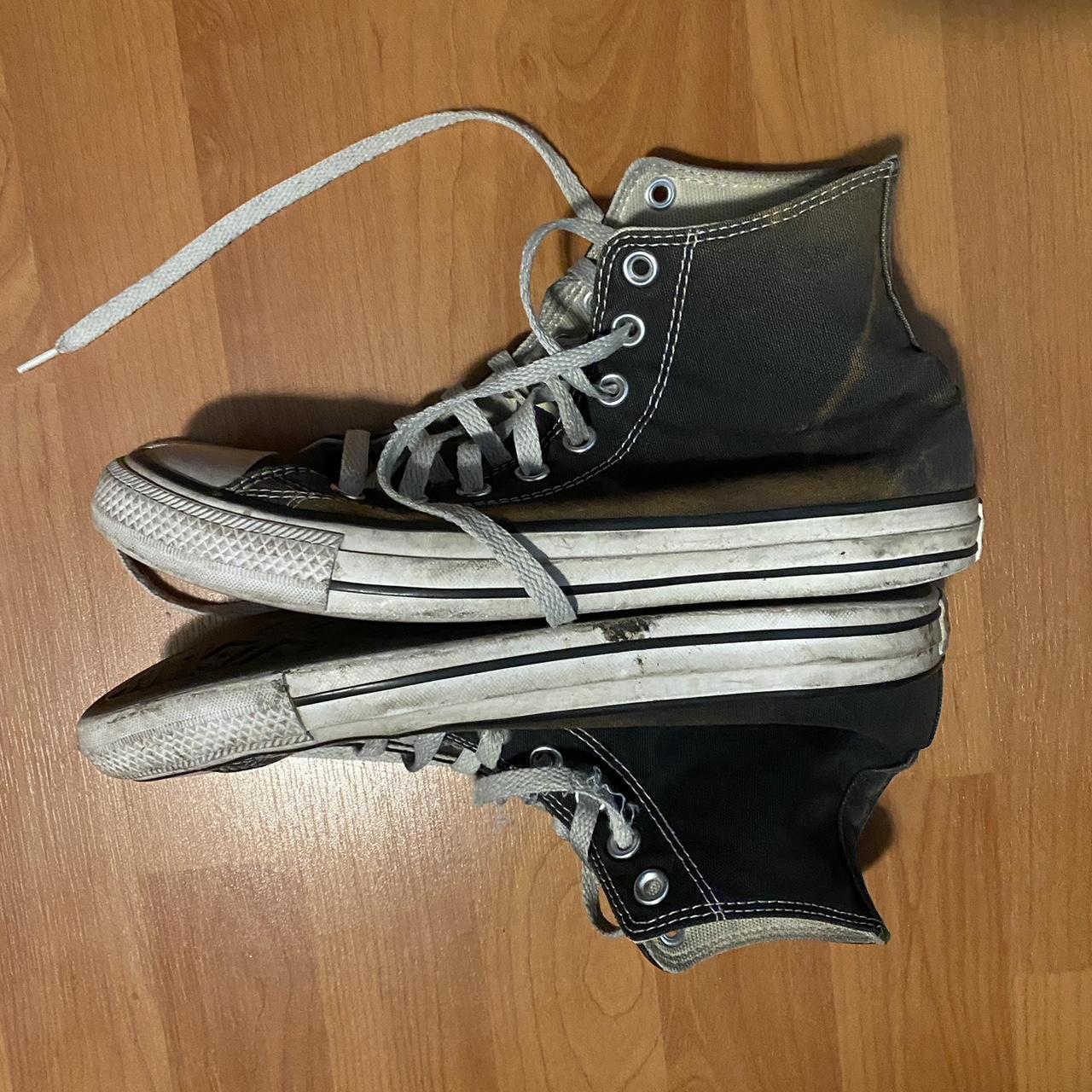 super beat converse chuck taylor beaters, size 7.5... - Depop