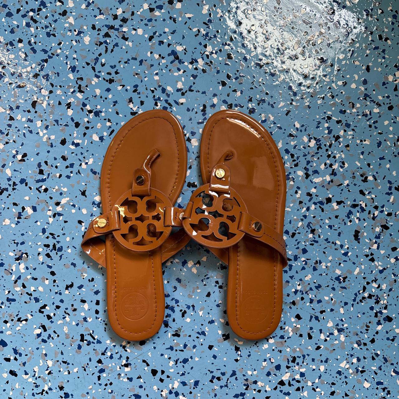 tan Tory Burch sandals never worn | Depop