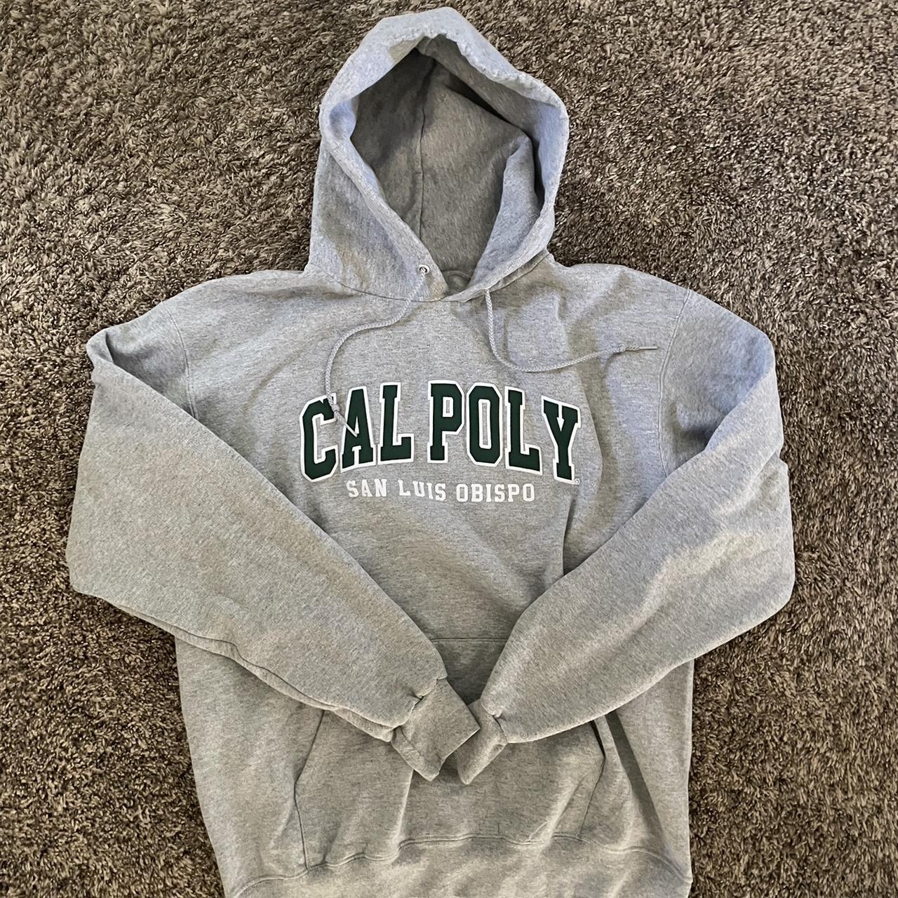 Authentic Champion Cal Poly Hoodie Perfect... - Depop