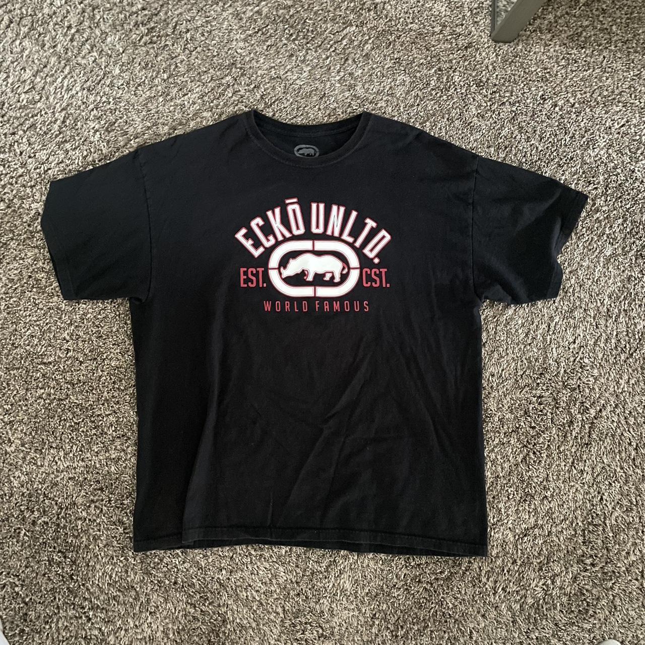 Ecko Unltd. Tee Great Graphic Size XL Open To... - Depop