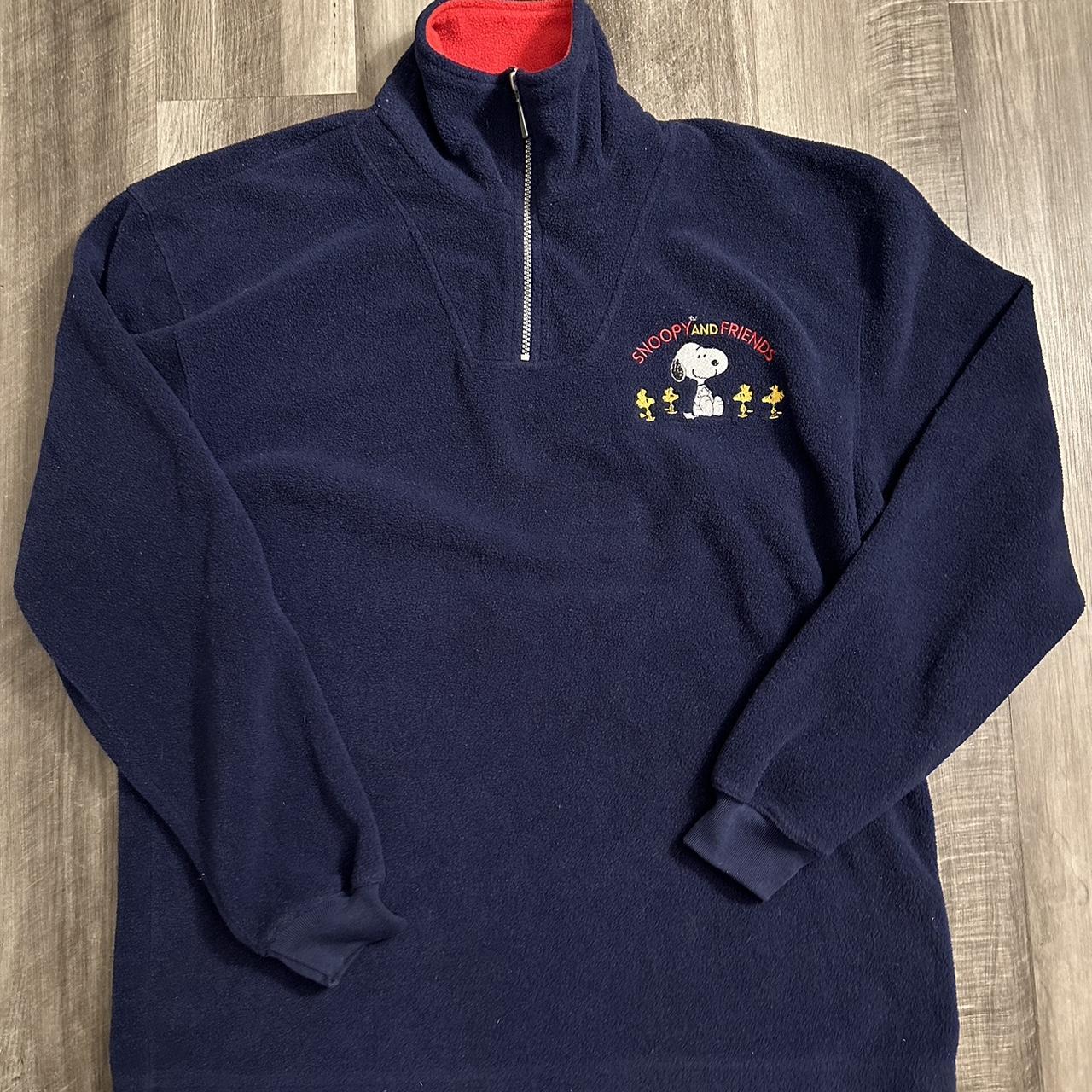 Snoopy fleece #Y2K #snoopy #peanuts #charliebrown... - Depop