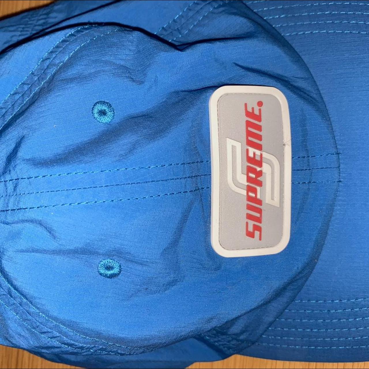 Blue Supreme Cap Fits Most Unworn - Depop