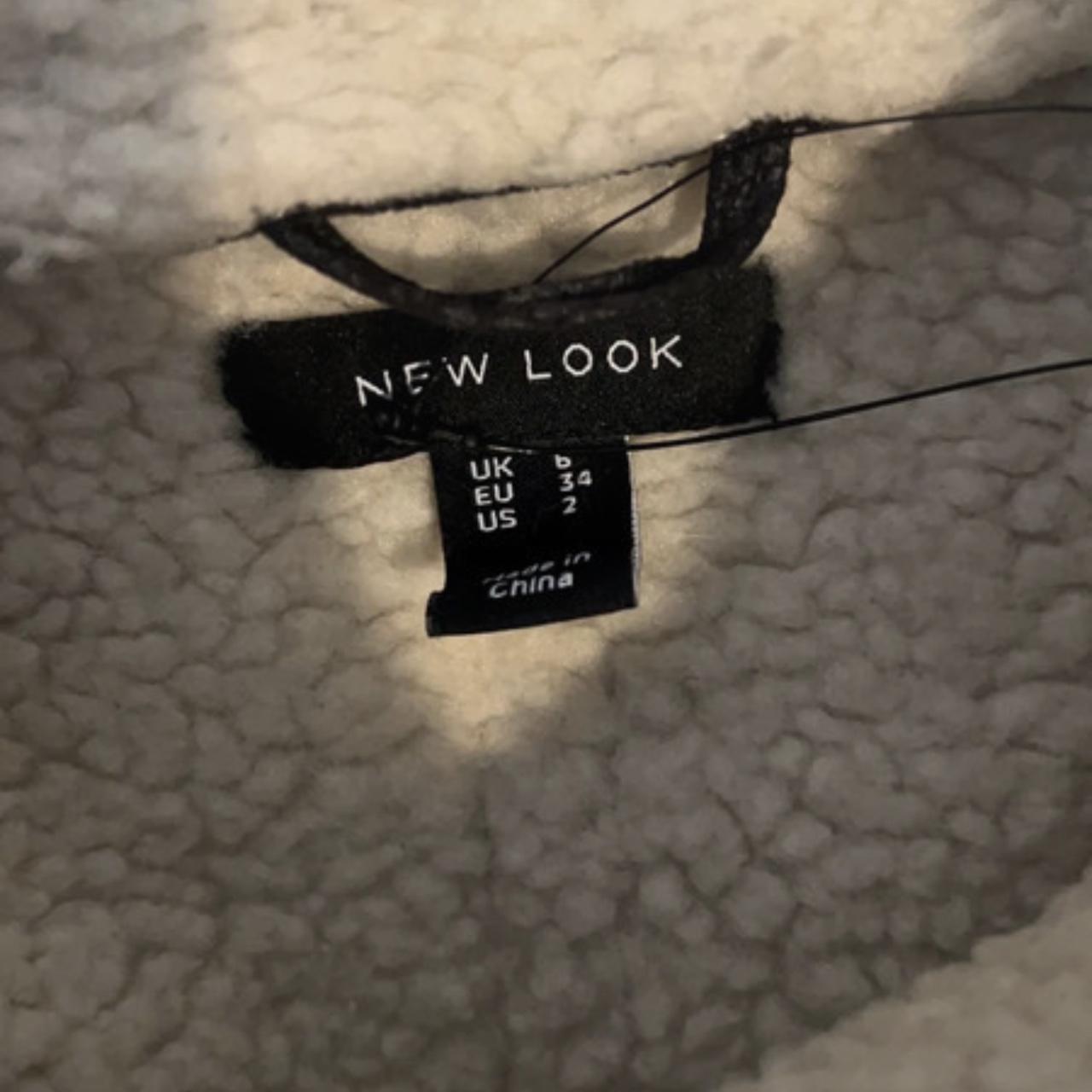 New look aviator jacket Lovely jacket, really thick... - Depop