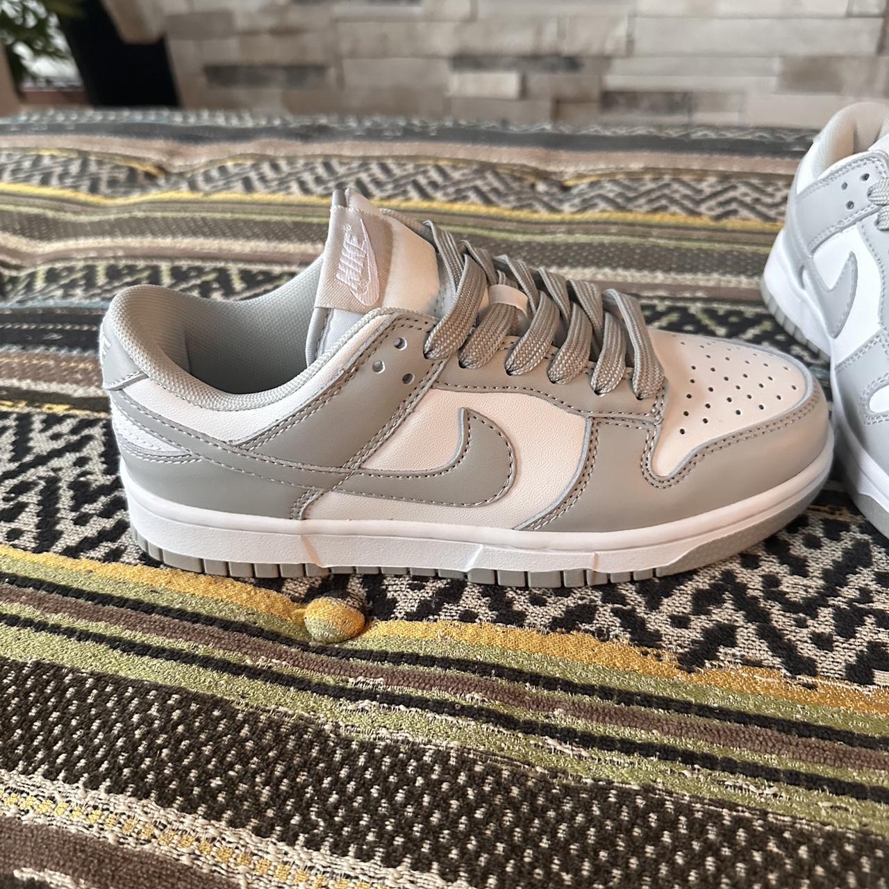 NIKE GREY FOG DUNKS MENS 4.5 WOMENS 6 SEND AN OFFER!!!! - Depop