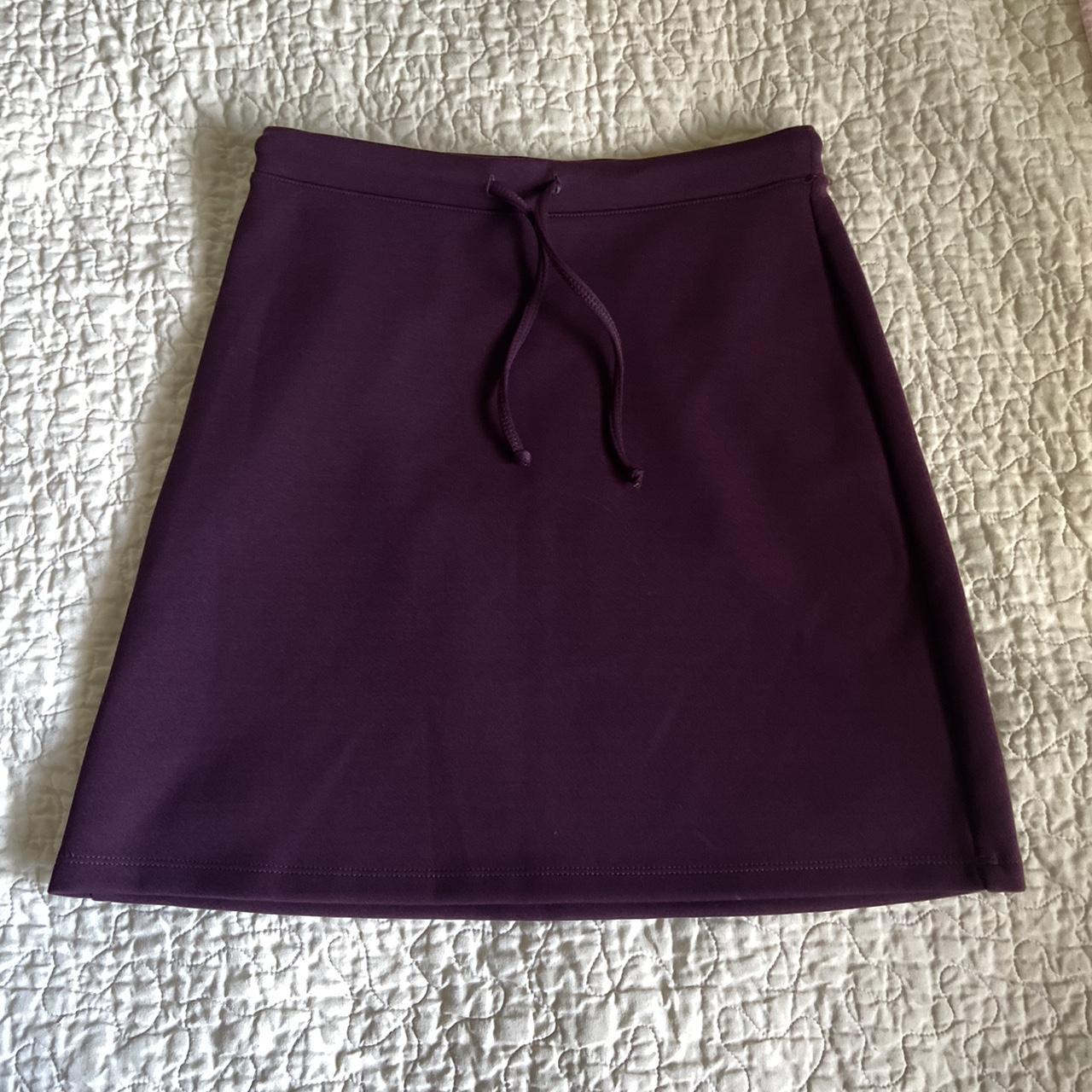 express drawstring tennis skirt 💫 never worn size... - Depop
