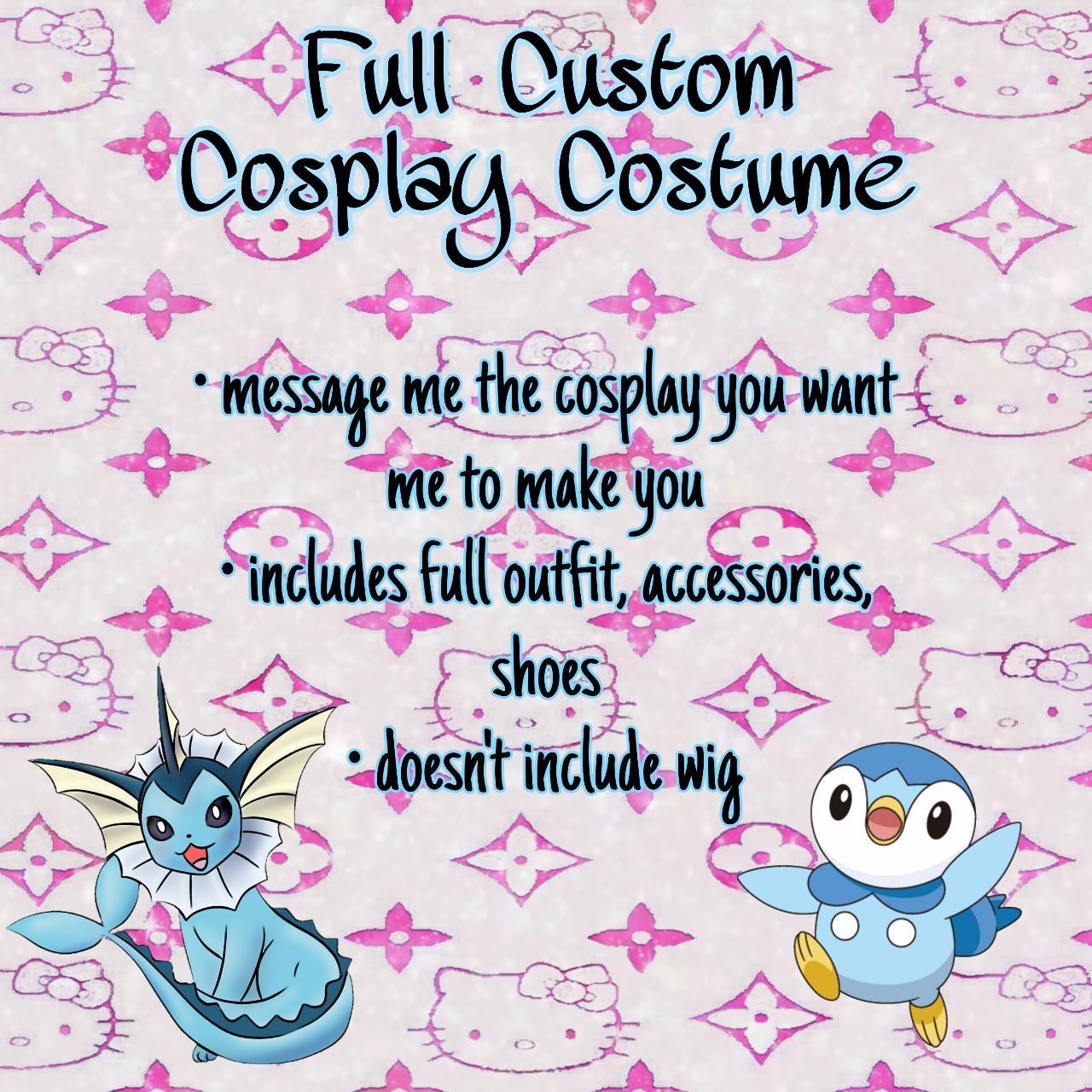 Full Custom Cosplay • $150 for deposit so i can... - Depop