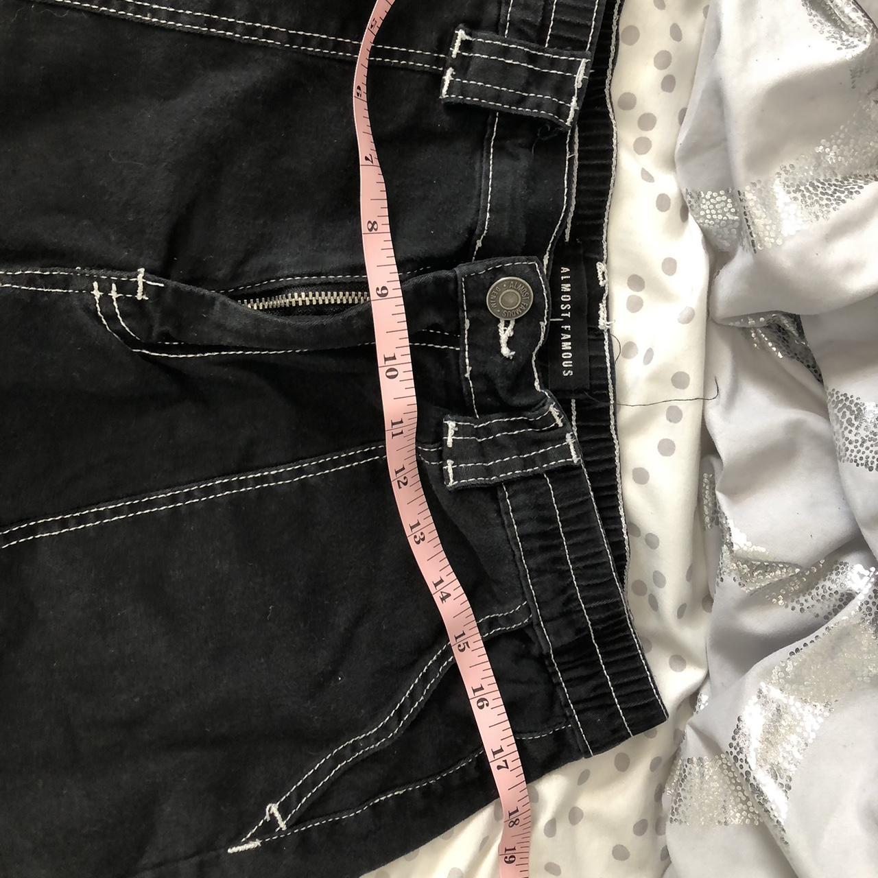 skater jeans from hot topic tagged a size large but... - Depop