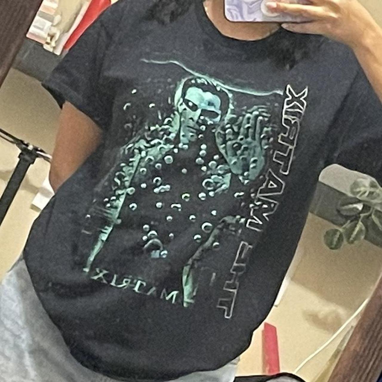 ~graphic tee~ • matrix • cool • light • size M... - Depop