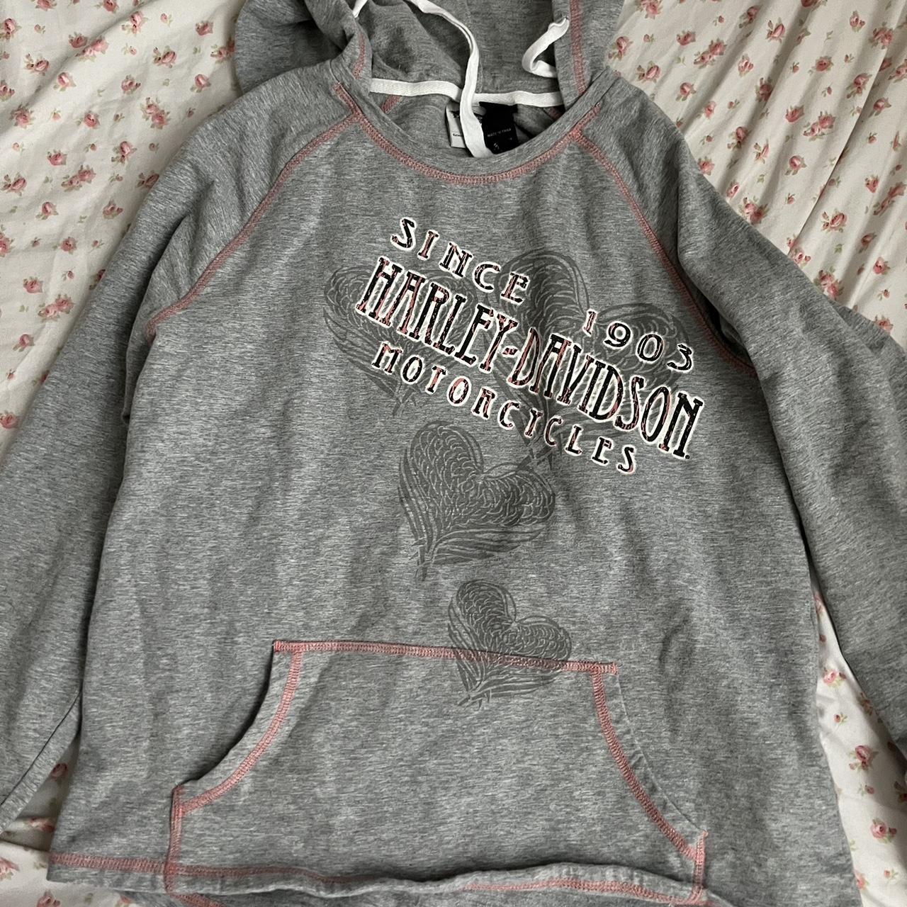 Harley Davidson Women's Hoodie | Depop