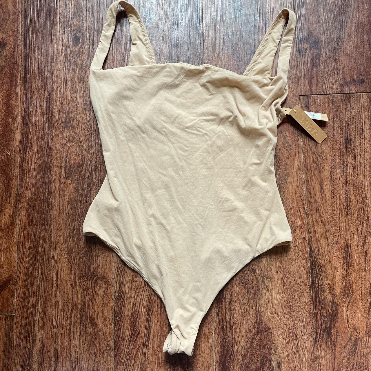 skims clay bodysuit size m - Depop