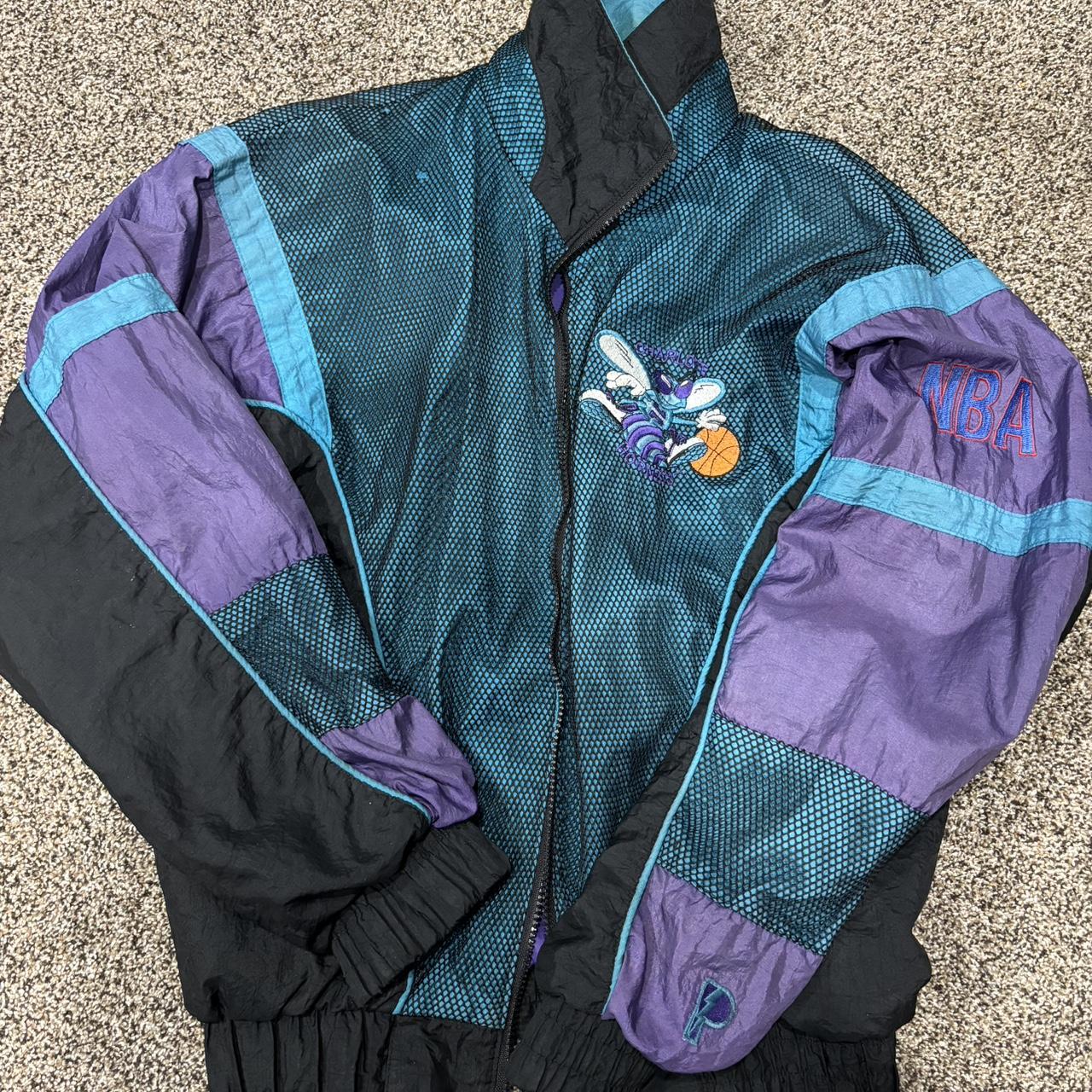 Vintage 1990’s NBA Hornets Jacket Men’s S basically... - Depop
