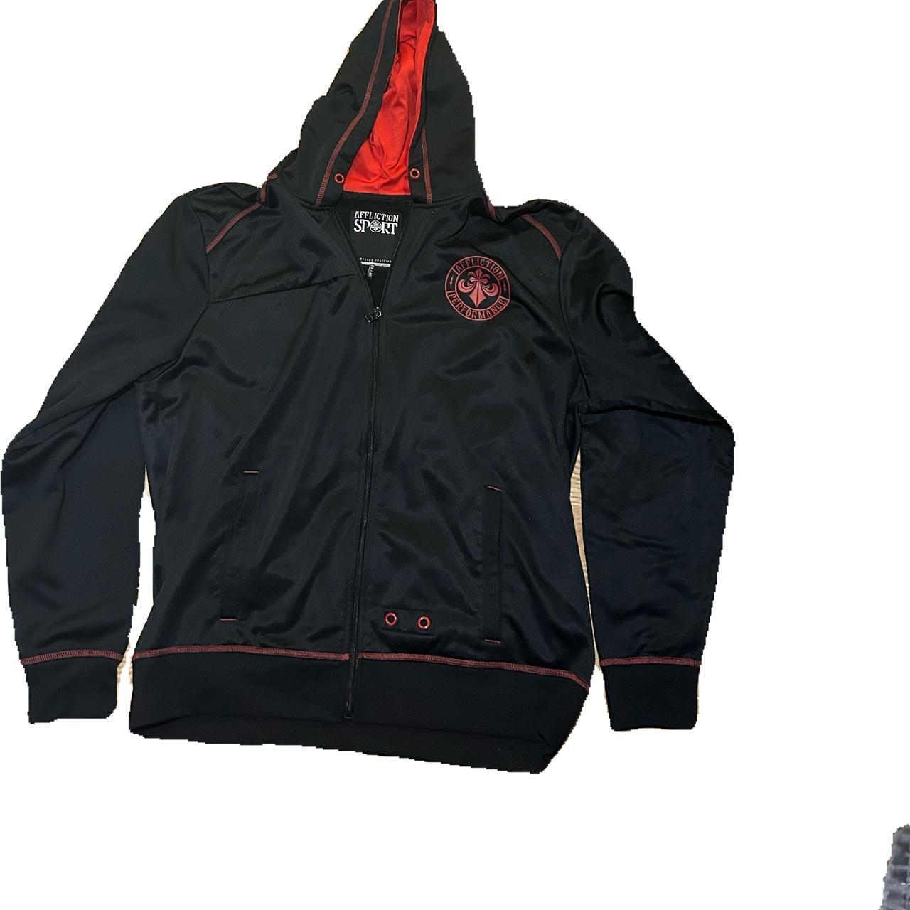 Super rare athletic affliction zip... - Depop