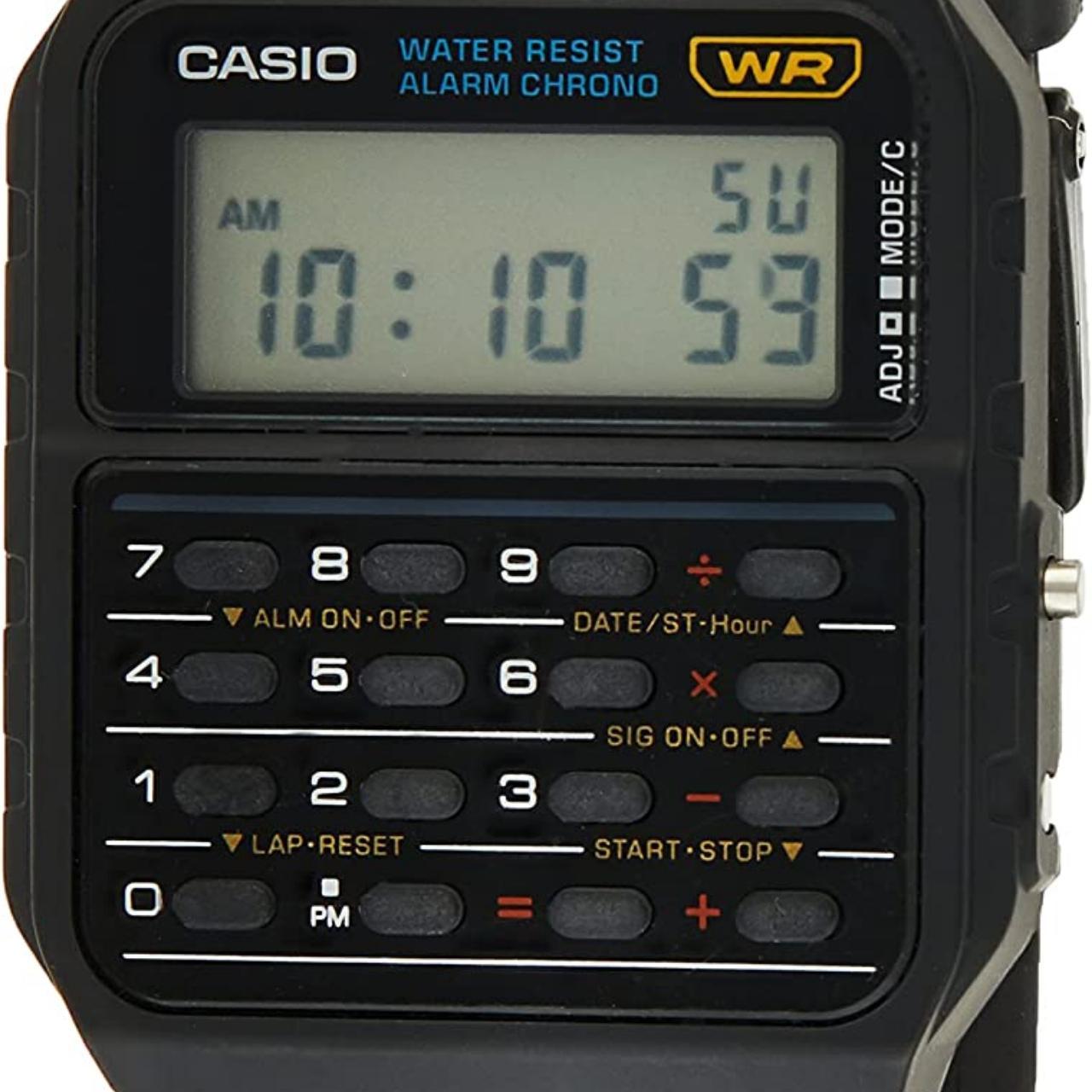 Casio Men's Black Watch | Depop