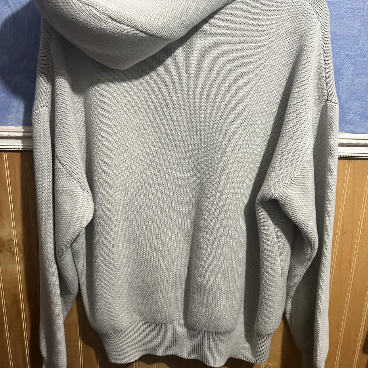 Small light grey Essentials Knit Sweater - Depop